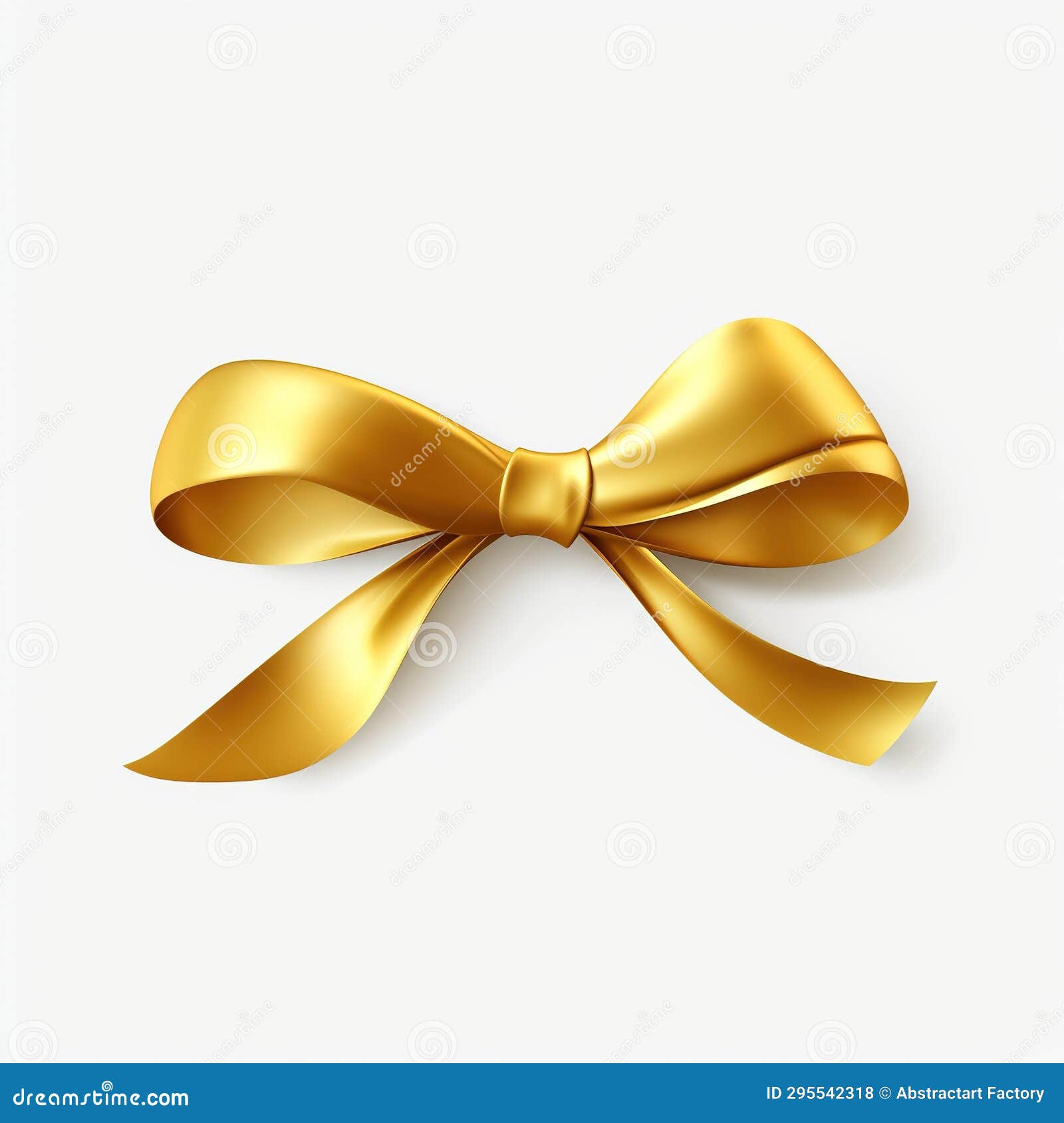 Shiny Gold Ribbon on a Transparent Background Stock Illustration ...