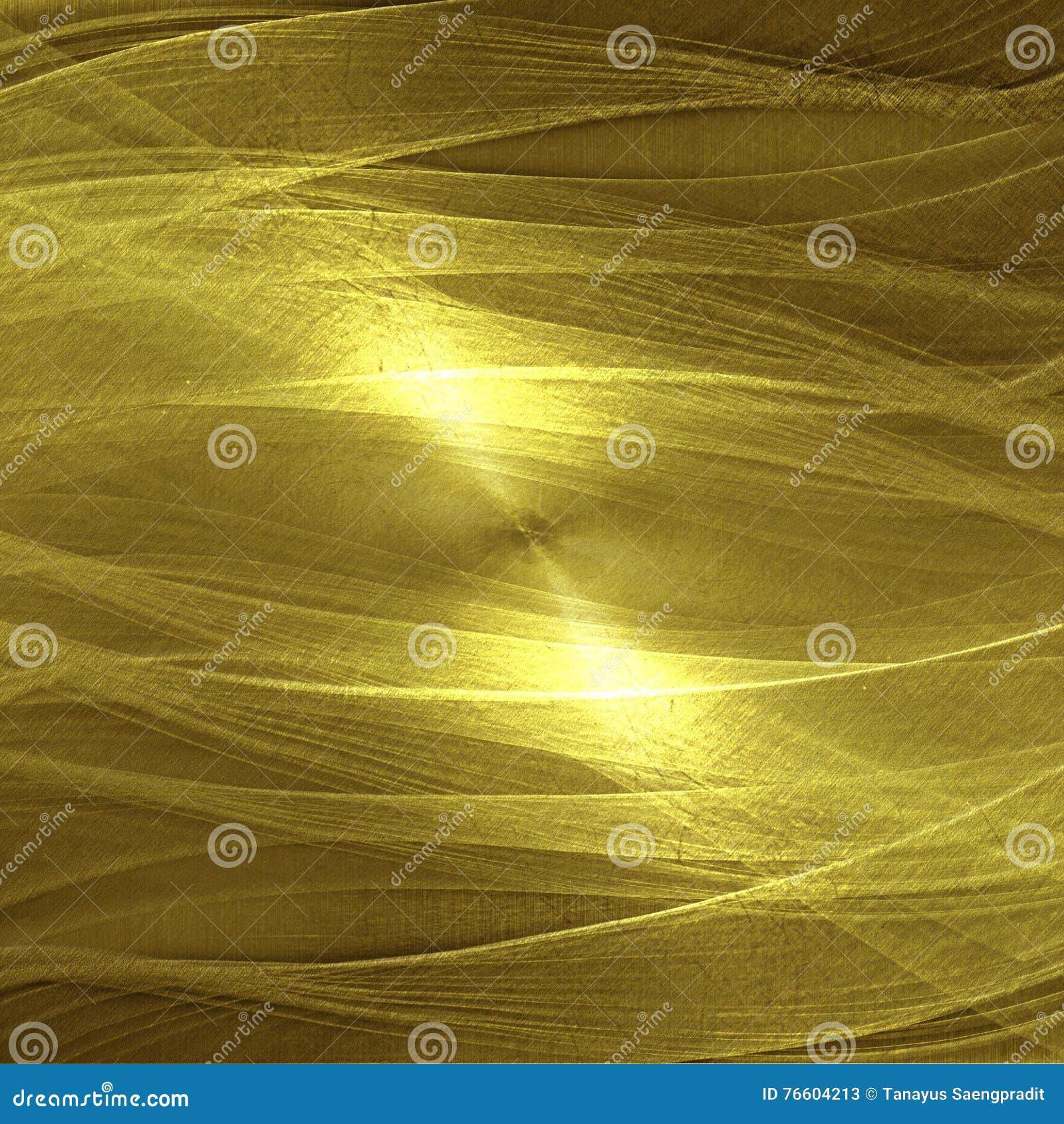 Shiny Gold Wall. Golden Background. Stock Illustration - Illustration ...