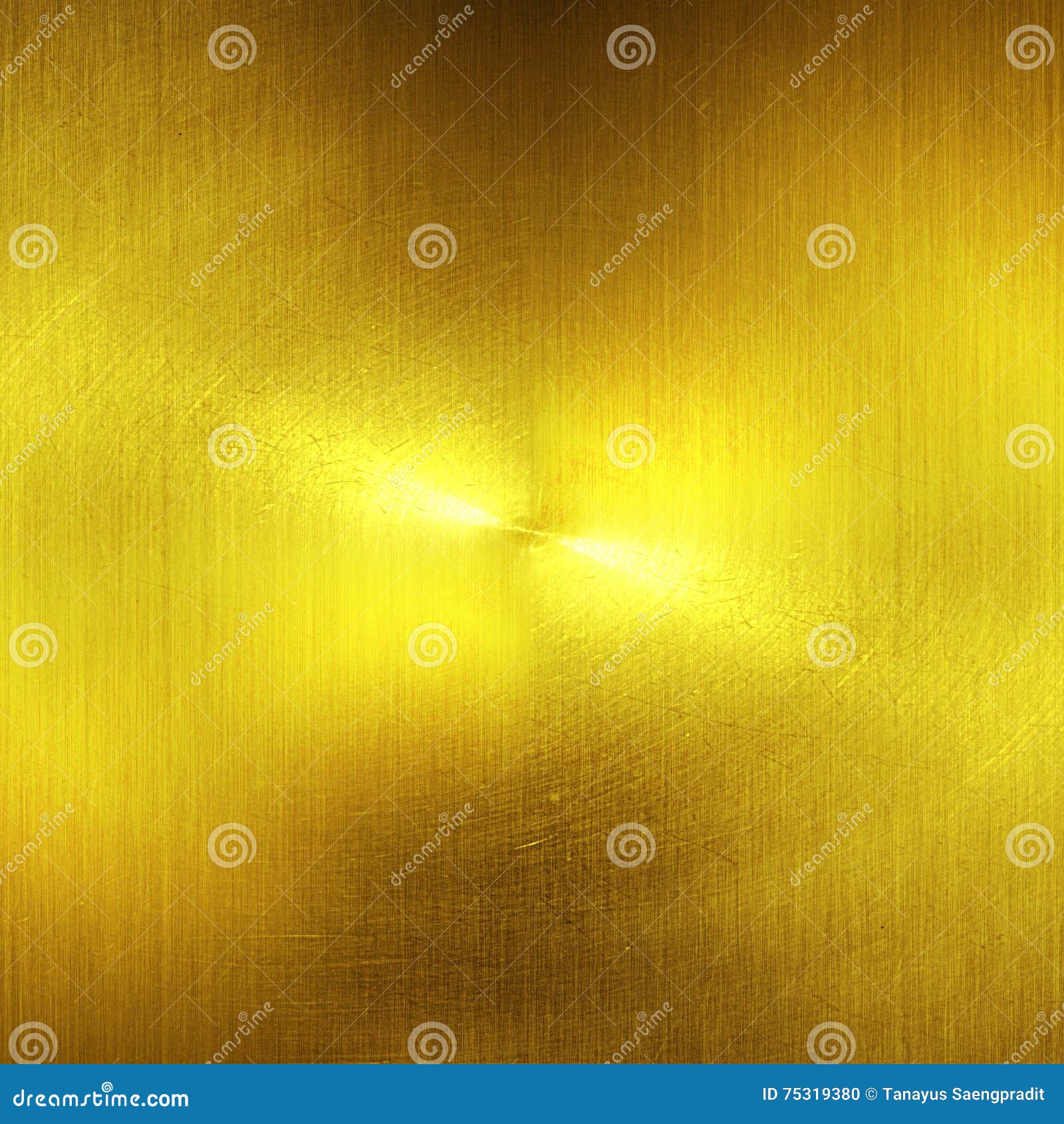 Shiny Gold Wall. Golden Background. Stock Illustration - Illustration ...