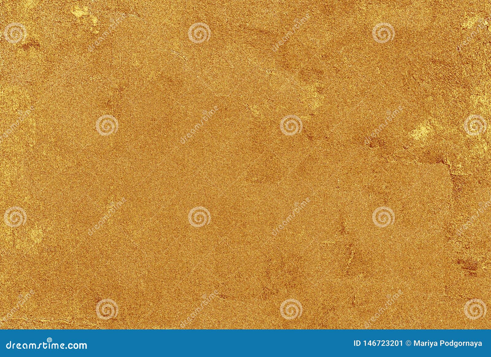 Shiny Golden Yellow Plaster on Wall Texture Background Stock Image ...