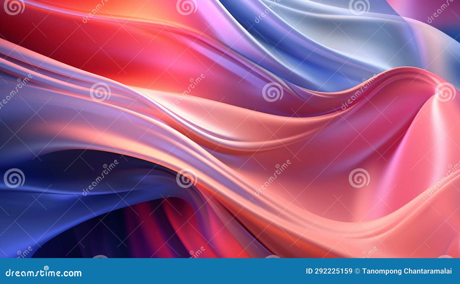 Shiny Gradient Color Colorful Wavy Silky Texture Modern Abstract ...