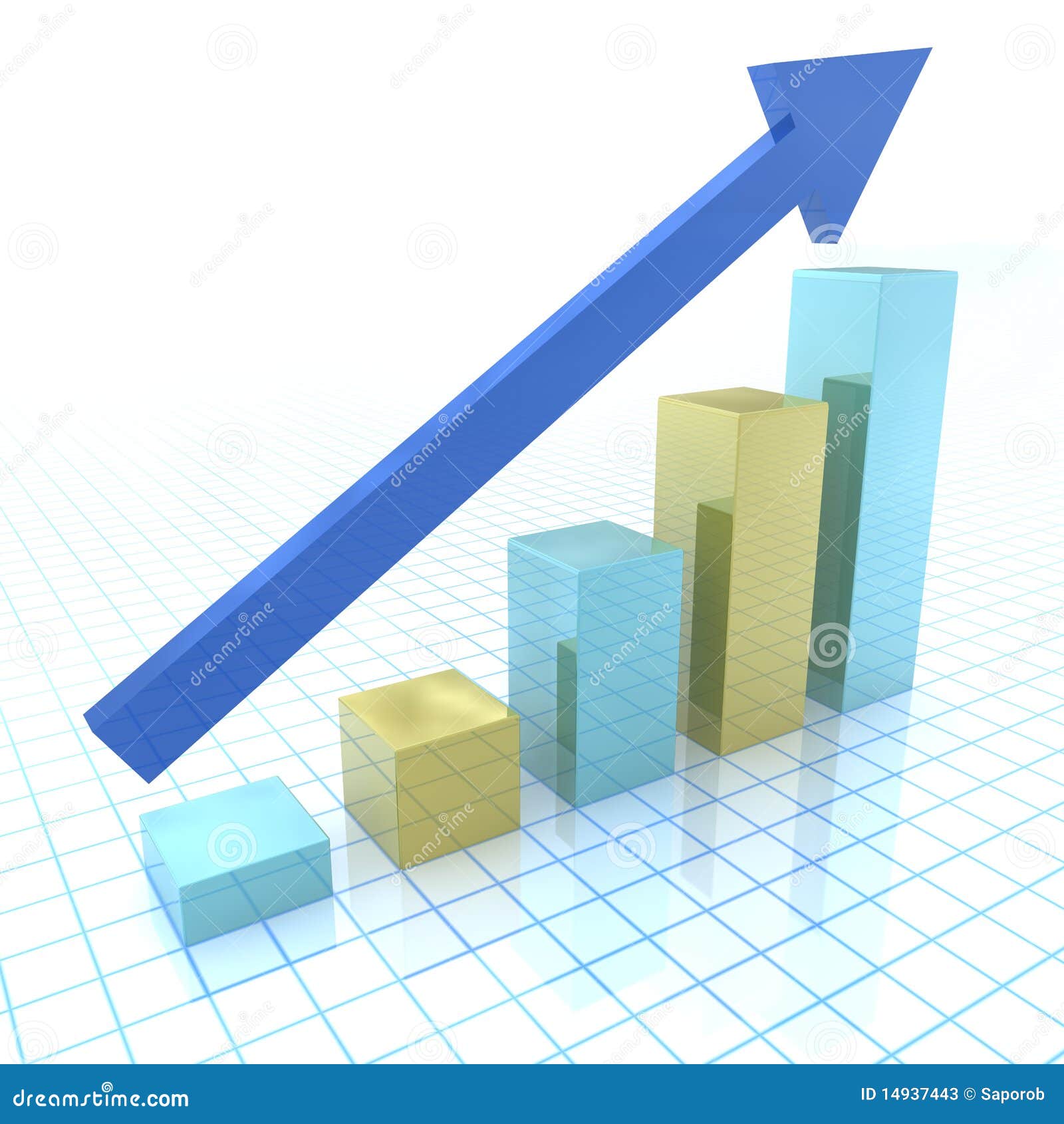 Shiny graph stock illustration. Illustration of business - 14937443