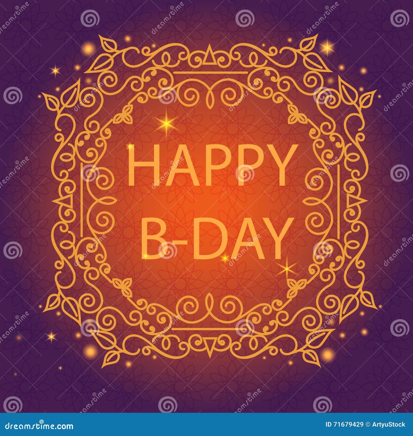 Shiny Greeting Card with Pattern Stock Vector - Illustration of knot ...