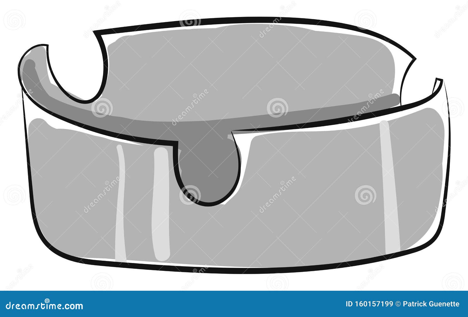 Ashtray Vector Illustration | CartoonDealer.com #133544878