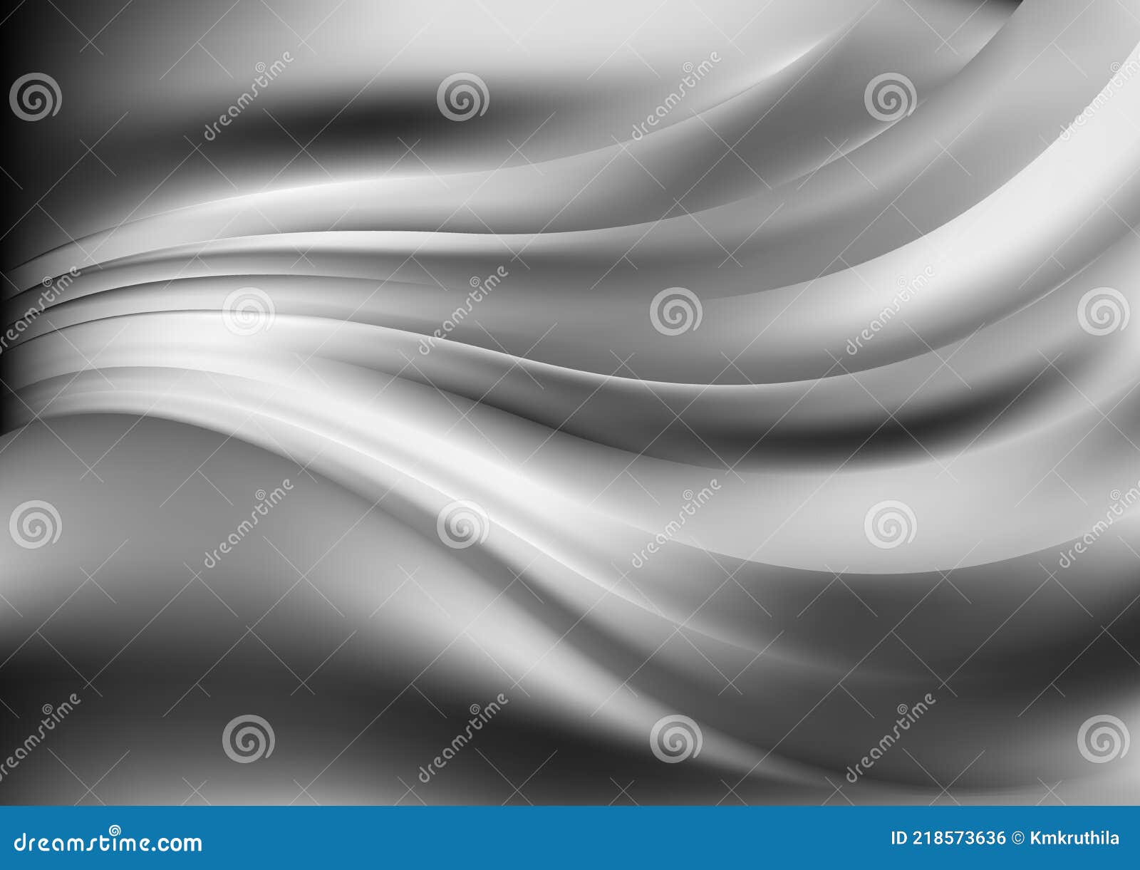 Shiny Grey Wave Background Graphic Stock Vector - Illustration of ...