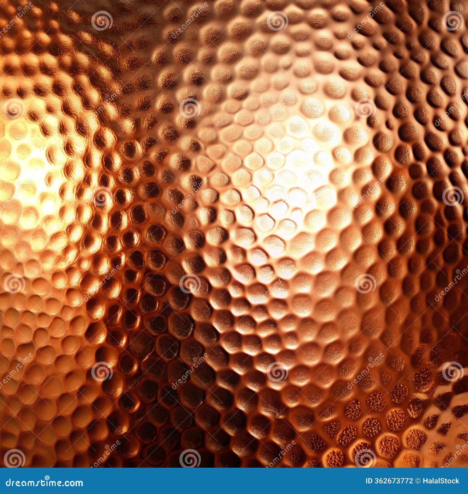 Shiny Hammered Copper Texture for Luxury Design Stock Illustration ...