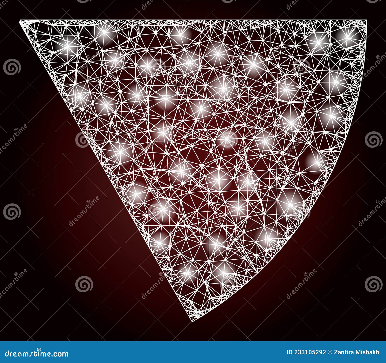 2D Mesh Circle Stencils Map Of Kuwait With Scratched Stamp Royalty-Free ...