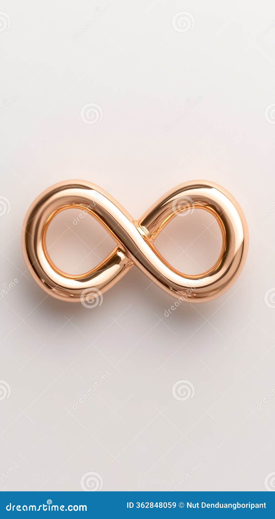 Shiny Infinity Symbol Representing Endless Possibilities and Continuity ...