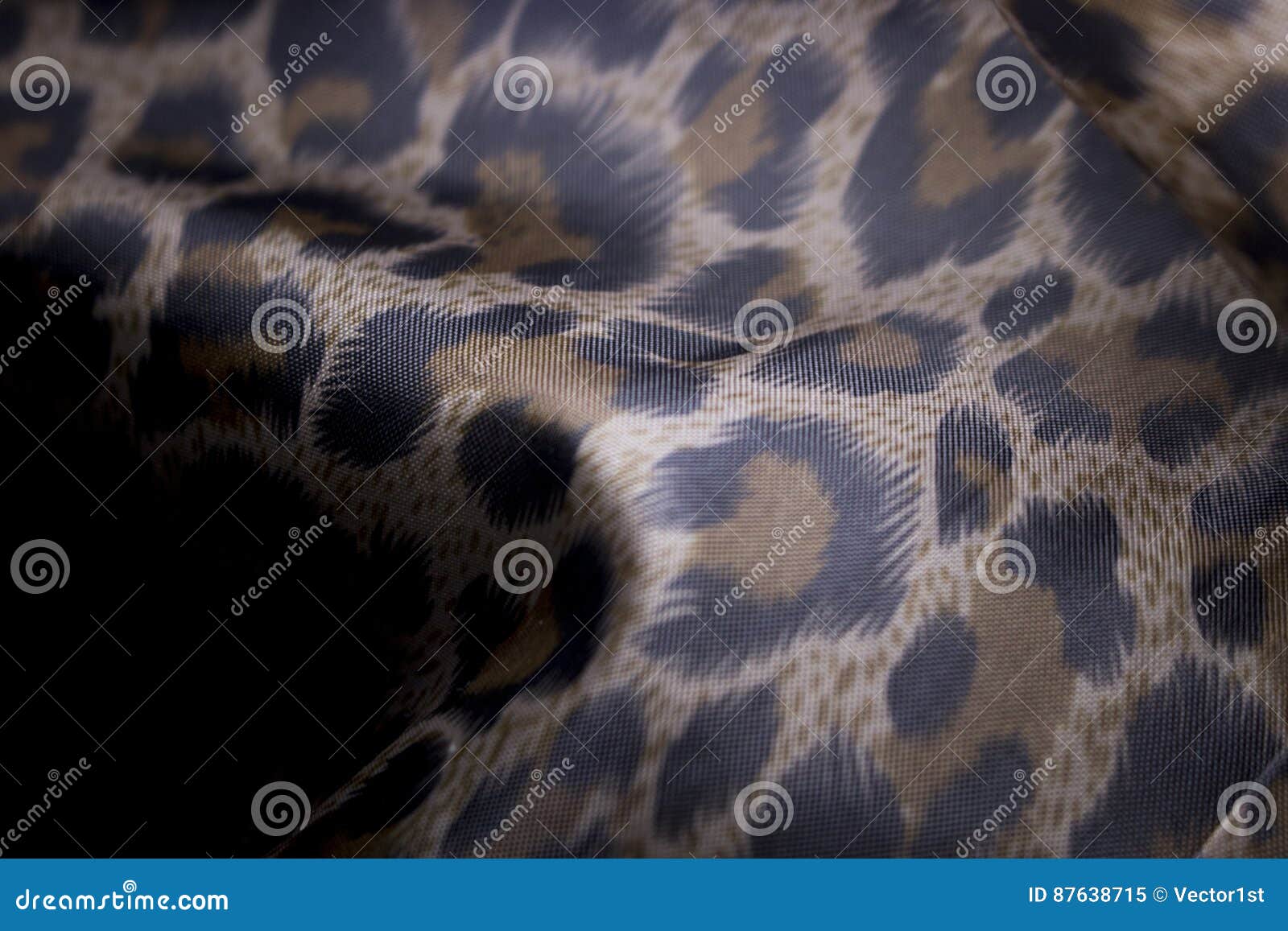 Shiny leopard fabric cloth stock image. Image of spotted - 87638715