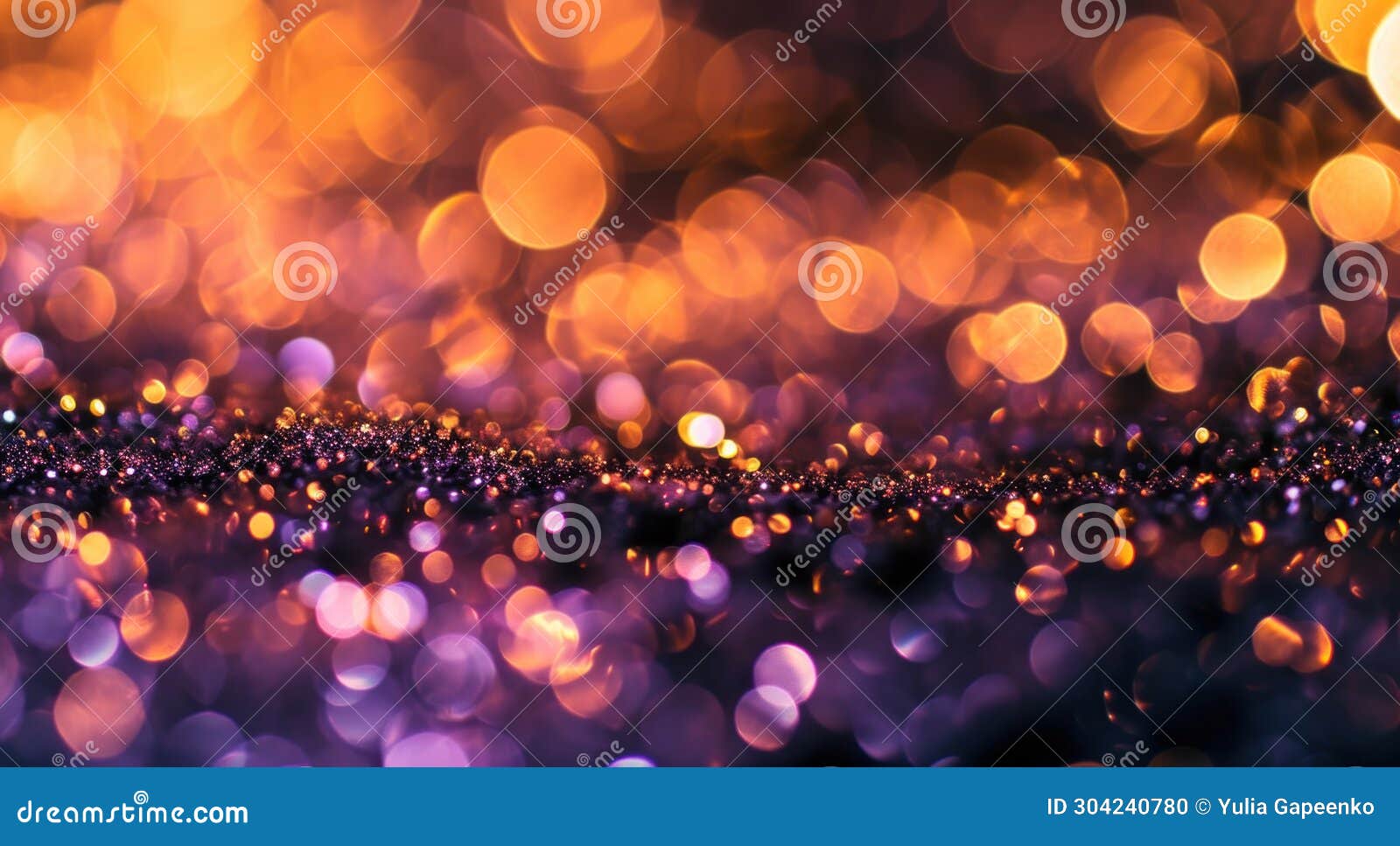Shiny Light Background of Bokeh Reflections and Glitter Stock Photo ...