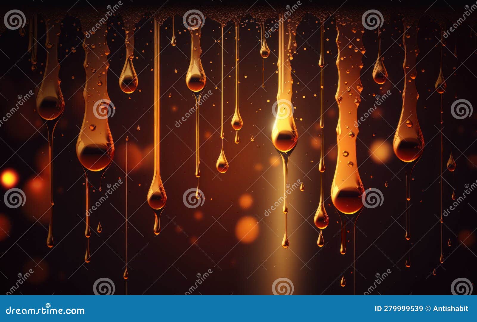 Shiny Lights Background. Dripping Glitter Texture Stock Illustration ...