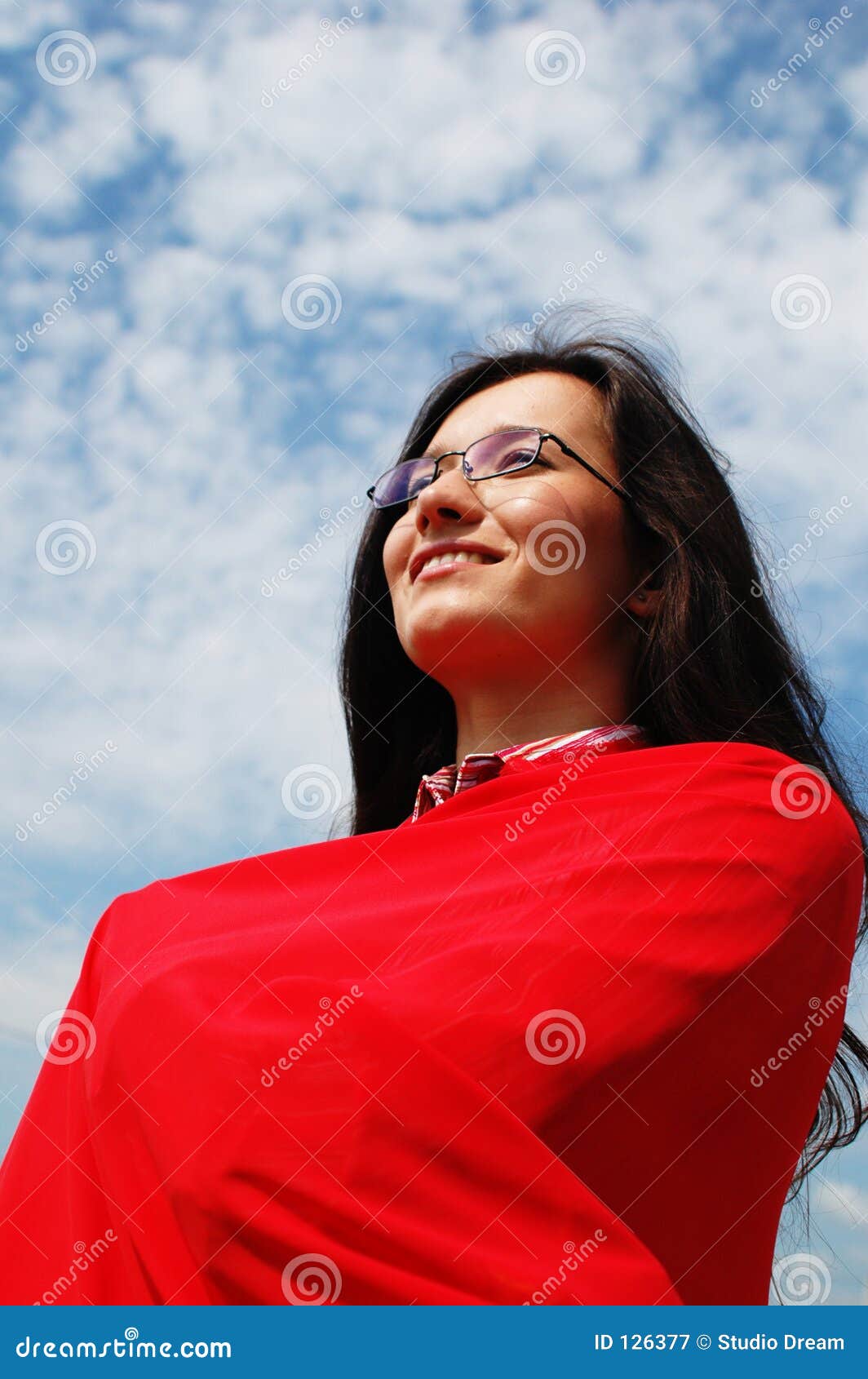 Shiny look stock image. Image of cloud, blue, nature, long - 126377