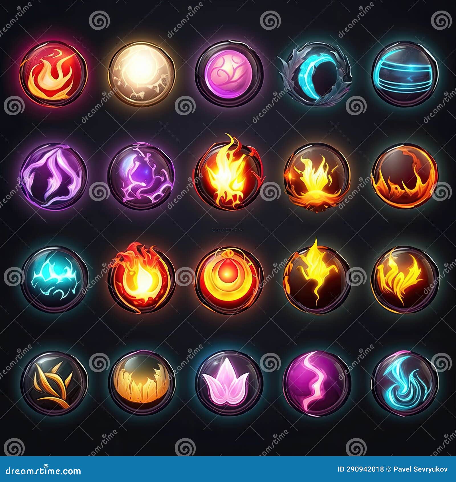 Shiny Magic Sphere Game Ai Generated Stock Photo - Image of shiny ...