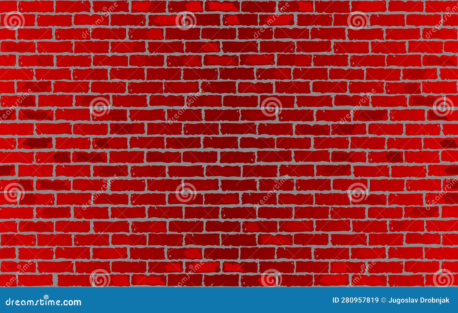 Shiny Maroon Color Brick Wall Stock Vector - Illustration of abstract ...