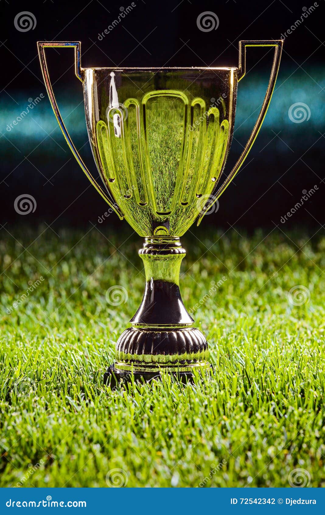 Shiny Metal Cup - First Prize Stock Photo - Image of golden, reflection ...