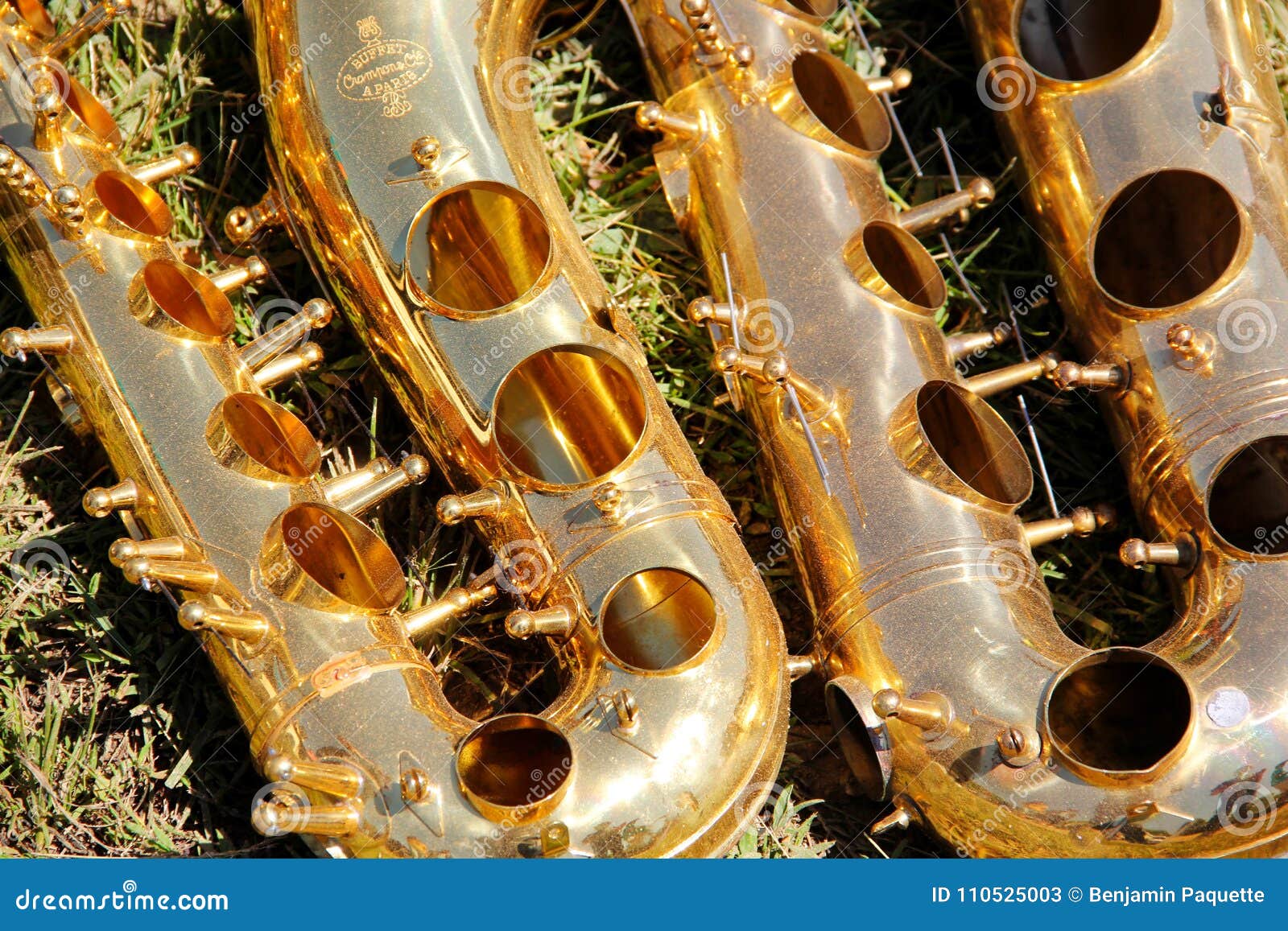 The Shiny Metal of a Saxophone Stock Image - Image of music, listen ...