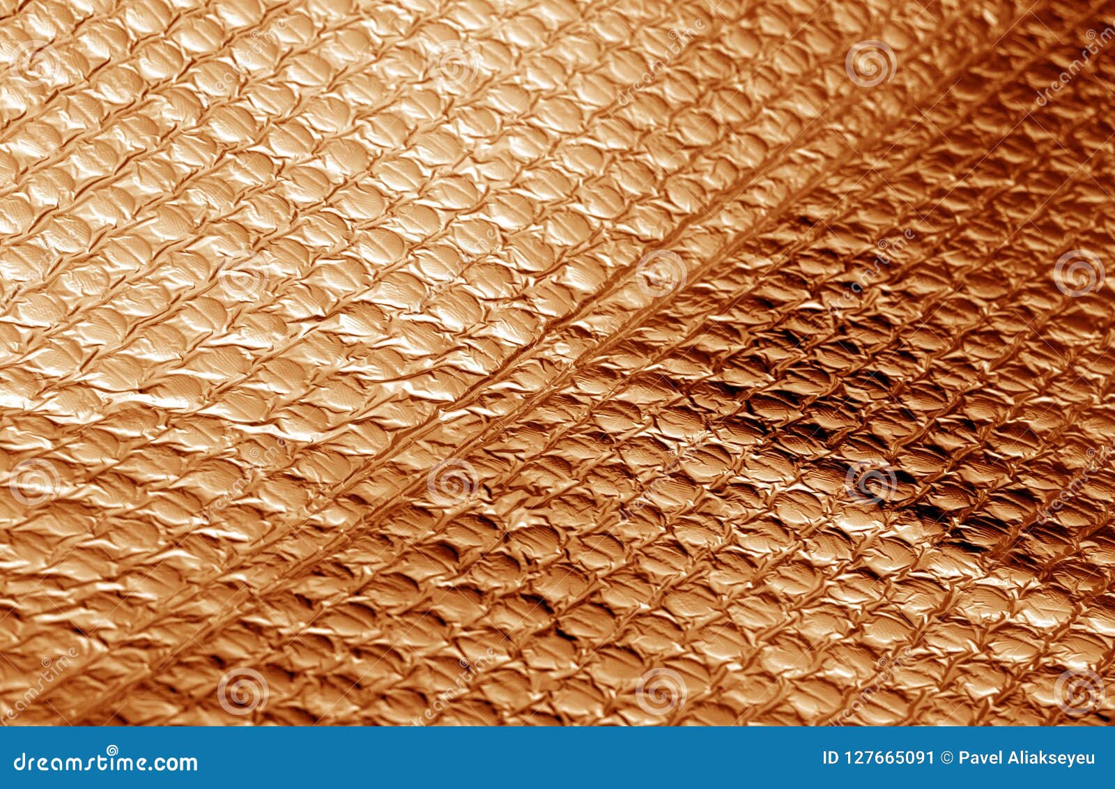 Shiny Metal Surface in Orange Color. Stock Image - Image of material ...