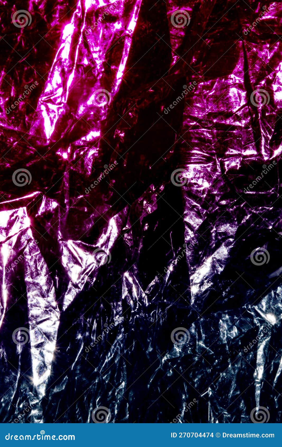 Shiny Metallic Blue and Purple Geometric Foil Background Stock Photo ...