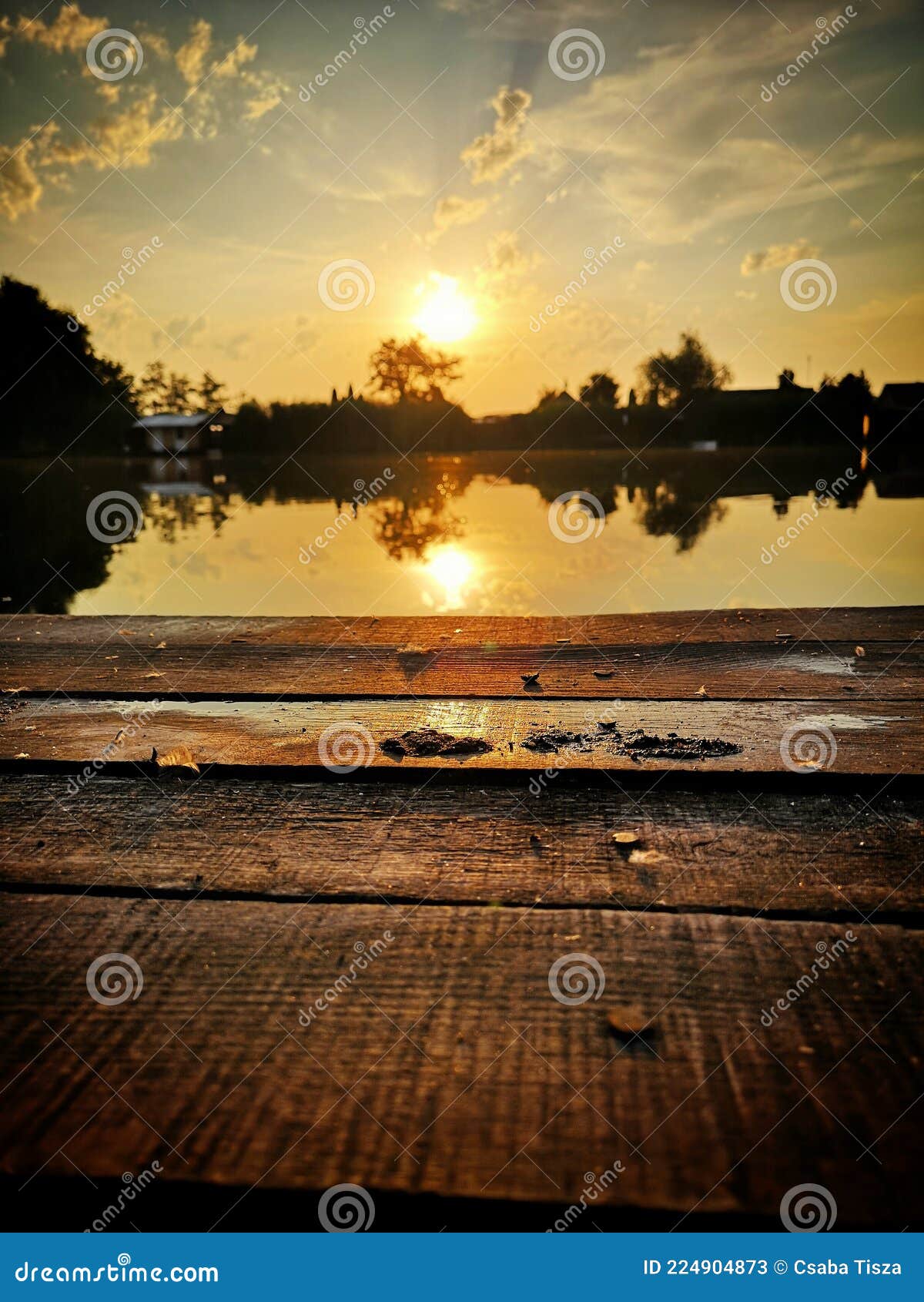 Shiny morning sun stock image. Image of sunlight, horizon - 224904873