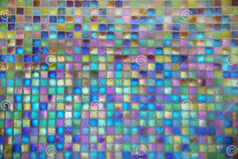 Shiny mosaic stock image. Image of fitments, sheen, wall - 13707799
