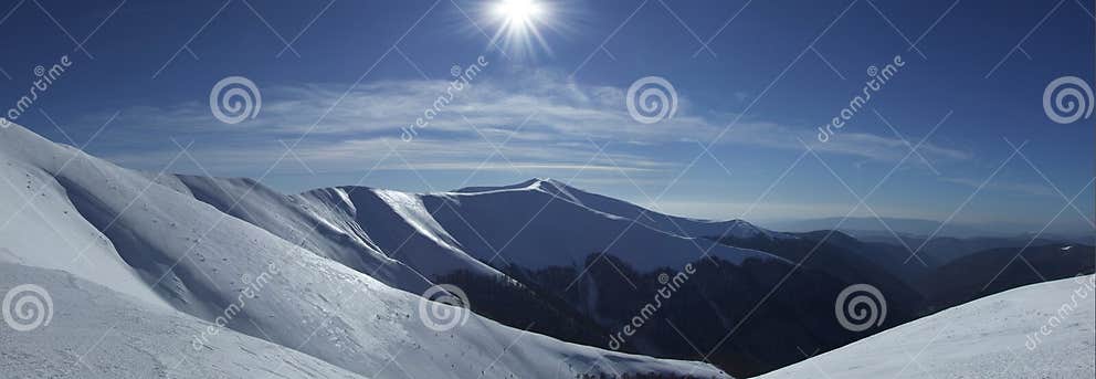 Shiny mountains stock photo. Image of nature, nice, background - 2165584