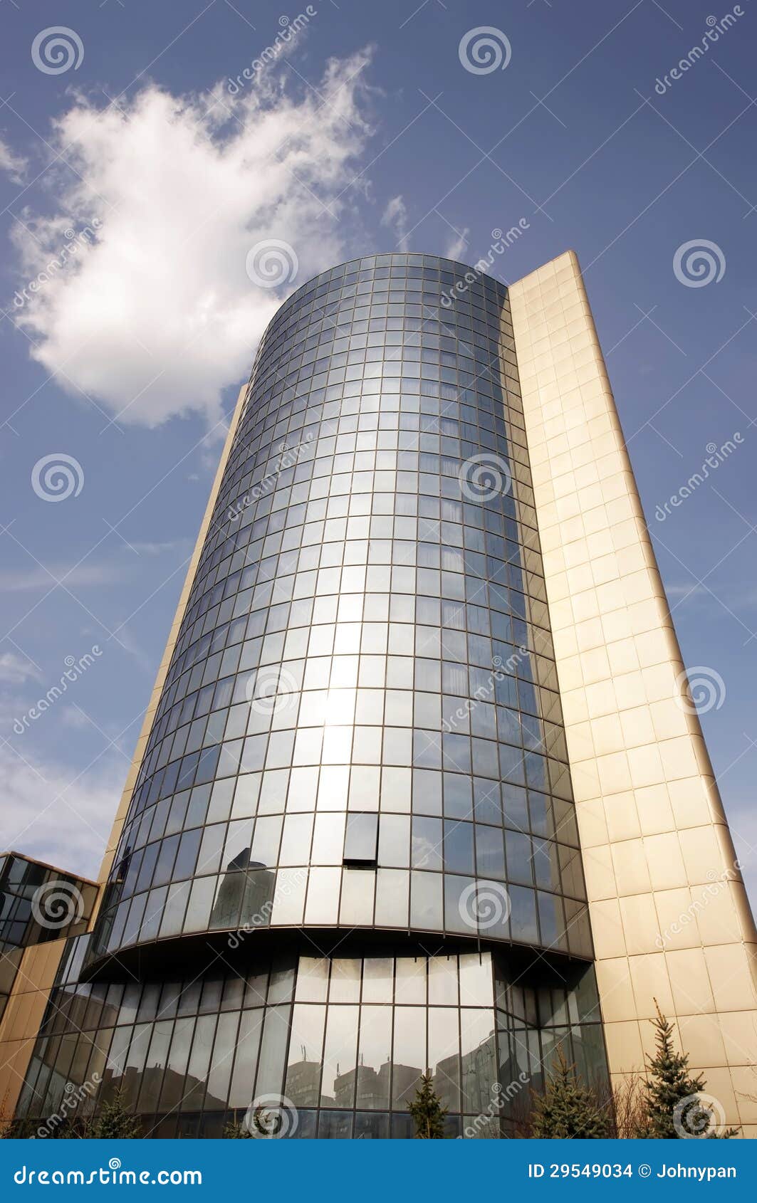 Shiny office building stock photo. Image of tall, architecture - 29549034