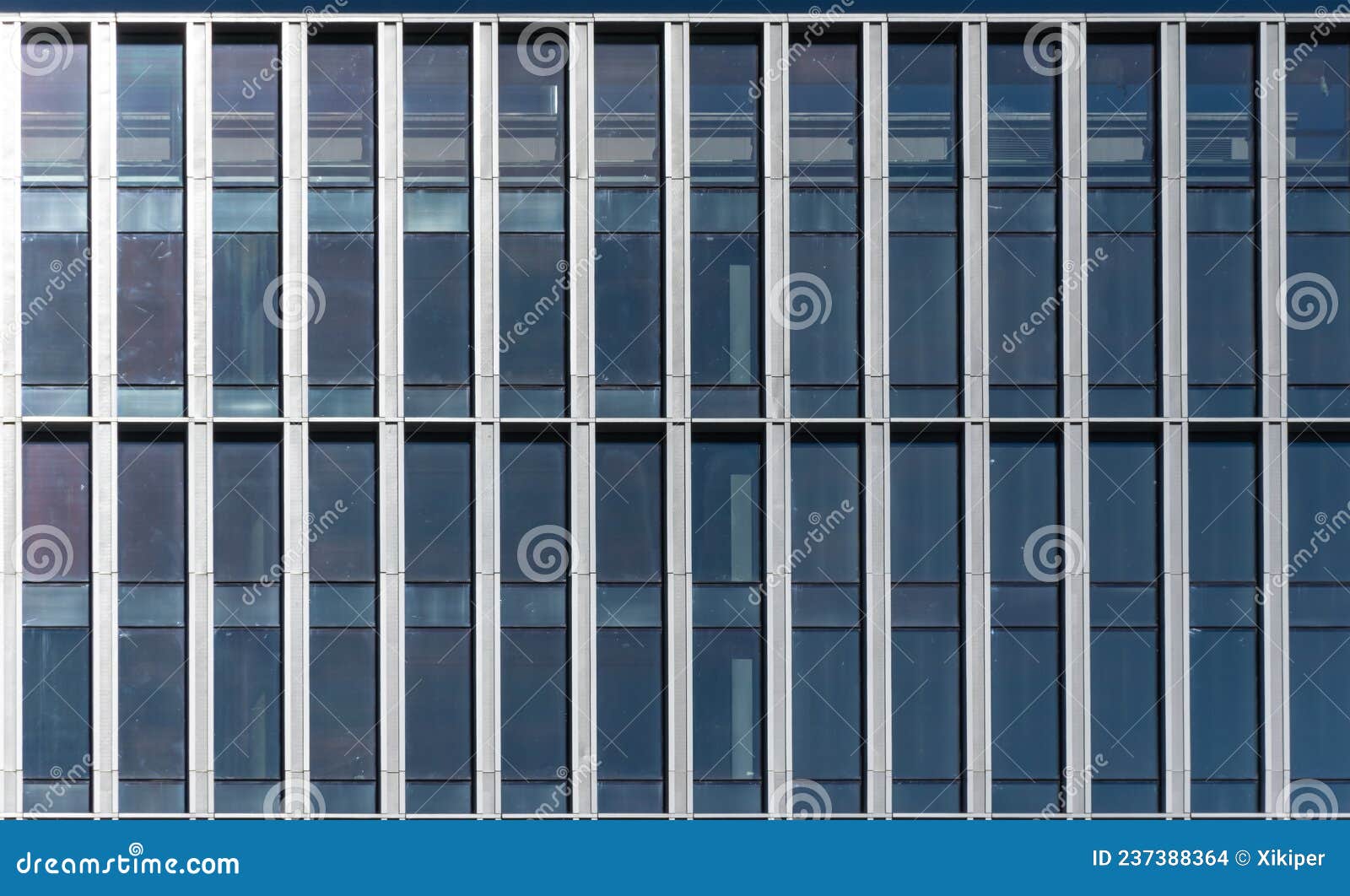 Shiny Office Building Windows during the Sunny Day from Outside View ...
