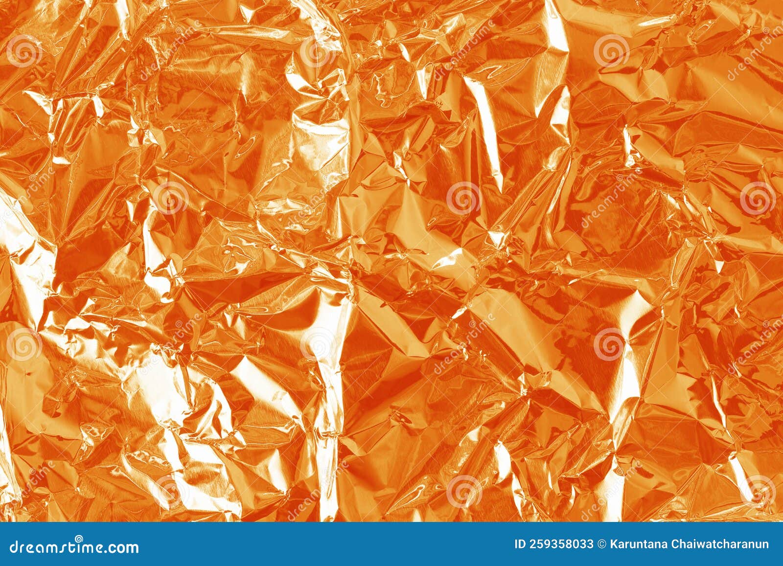 Shiny Orange Foil Texture Background, Pattern of Wrapping Paper with ...
