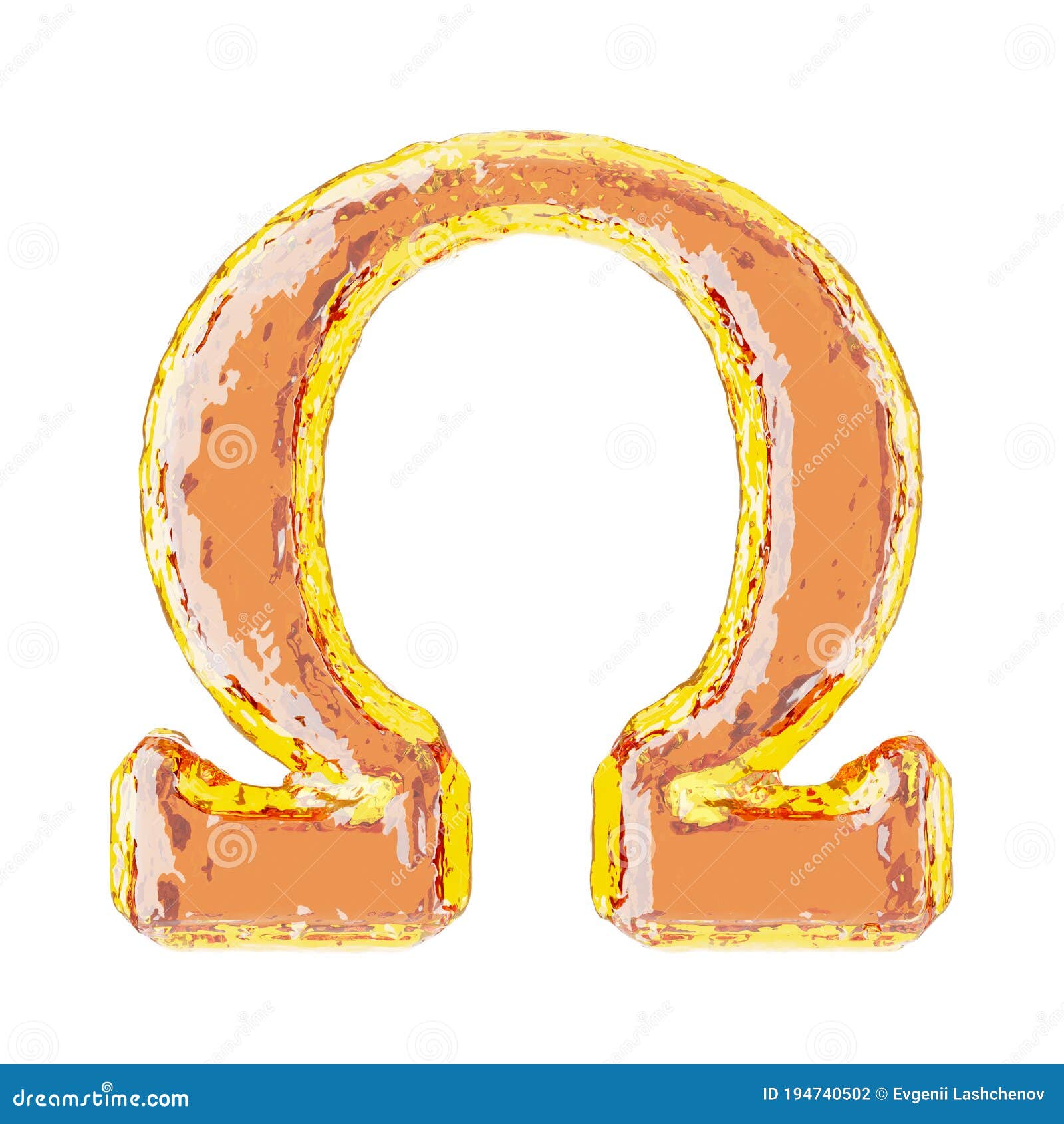 Omega Sign. Omega Letter, Greek Alphabet Symbol Stock Photo ...