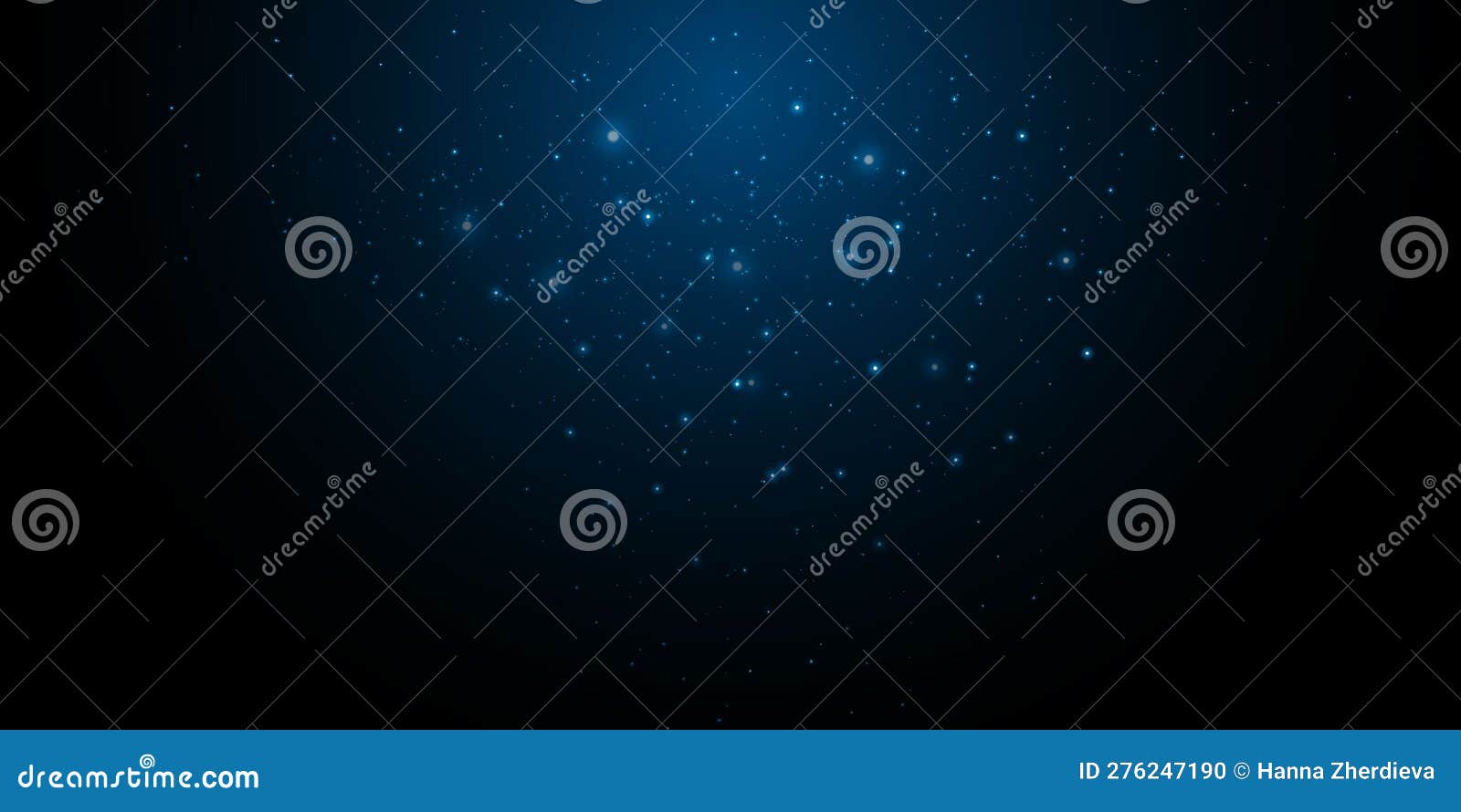 Shiny Particle Effect. Vector Sparkles on a Black Background Stock ...