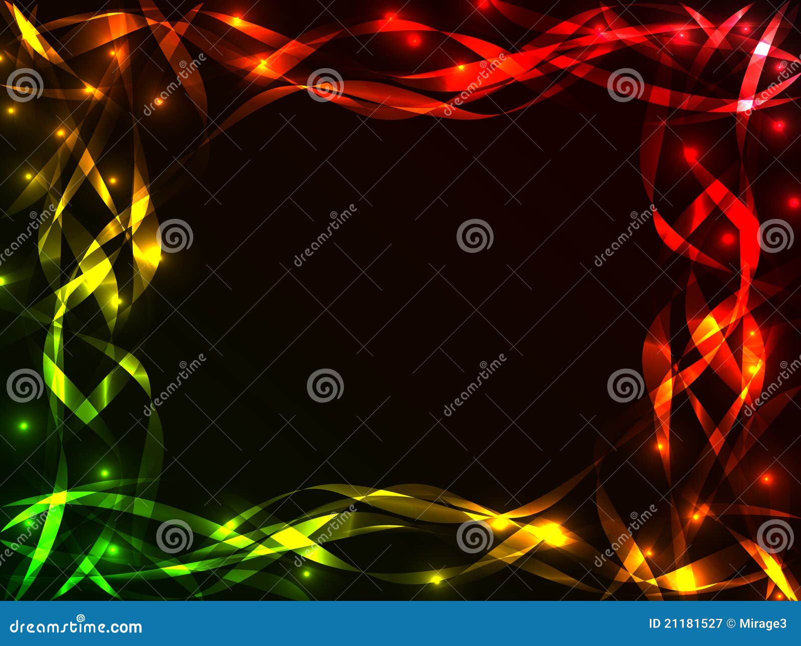 Shiny plasma ribbon frame stock vector. Illustration of gold - 21181527