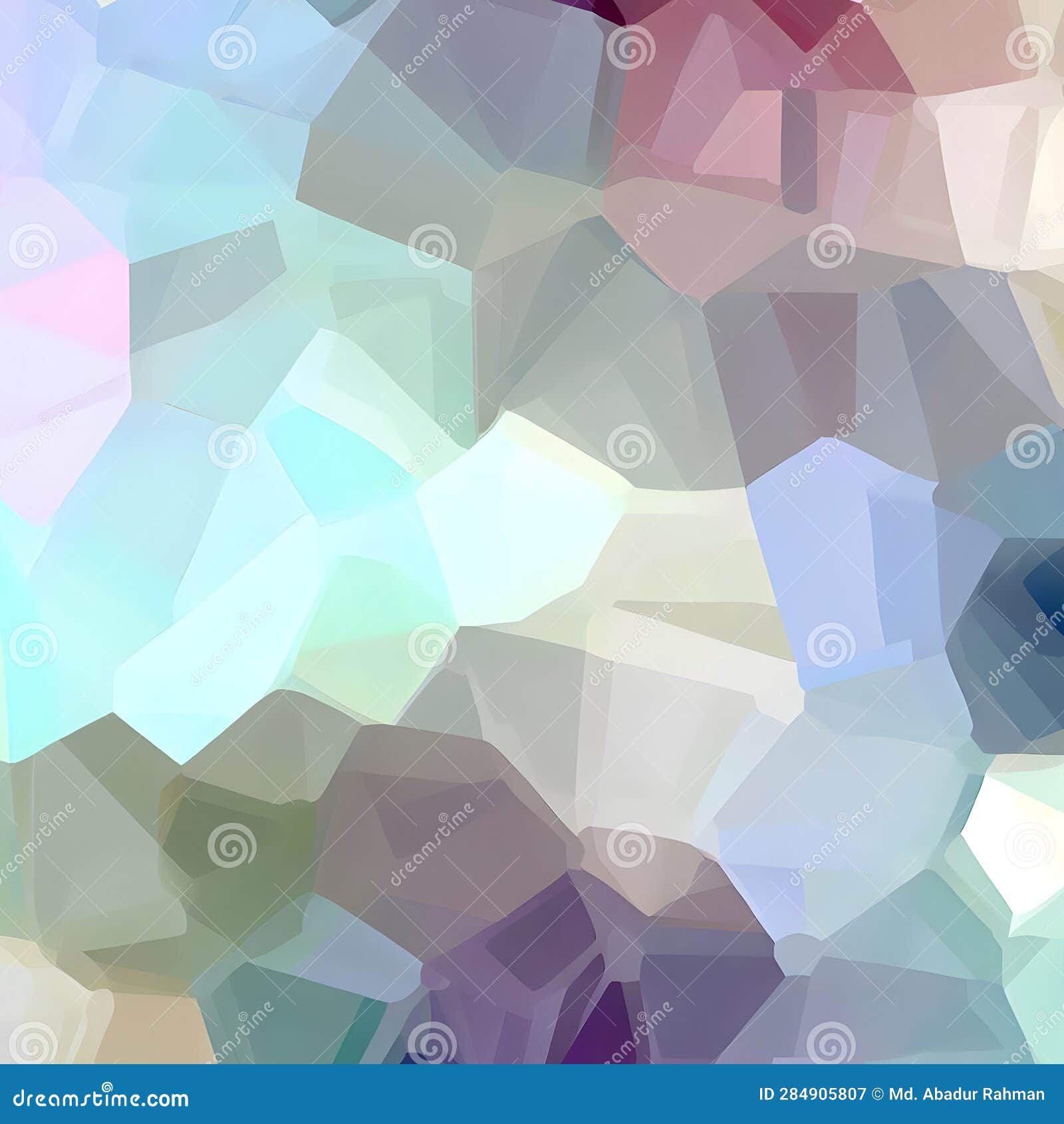 Shiny Polygon Background with Watercolor Reflection Ai Generated Stock ...