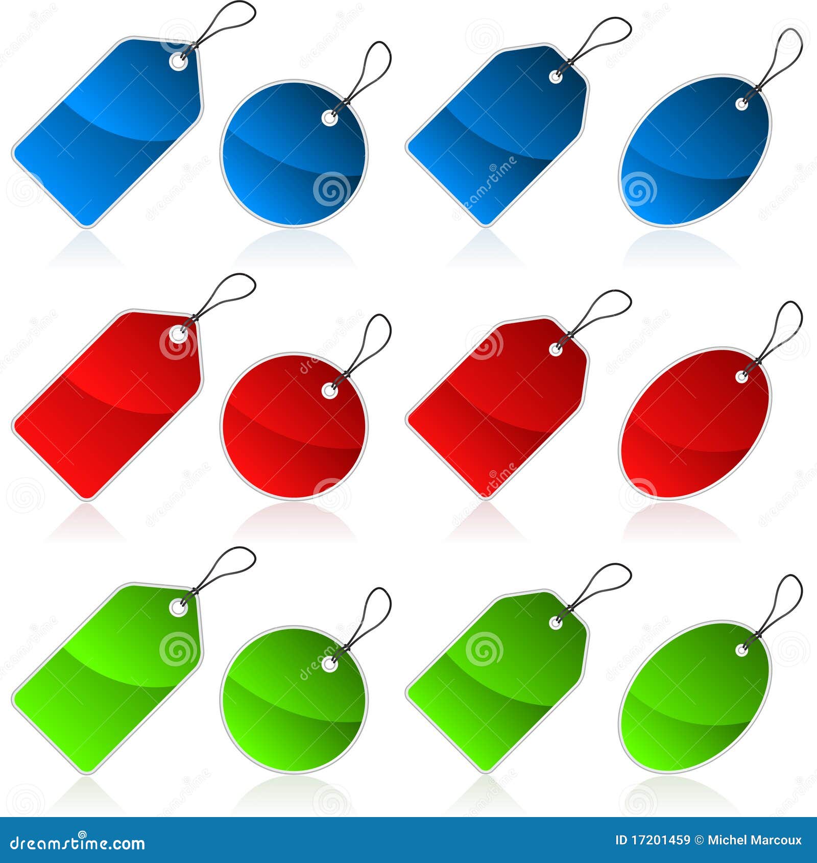 Shiny Price Tags stock vector. Illustration of bargain - 17201459