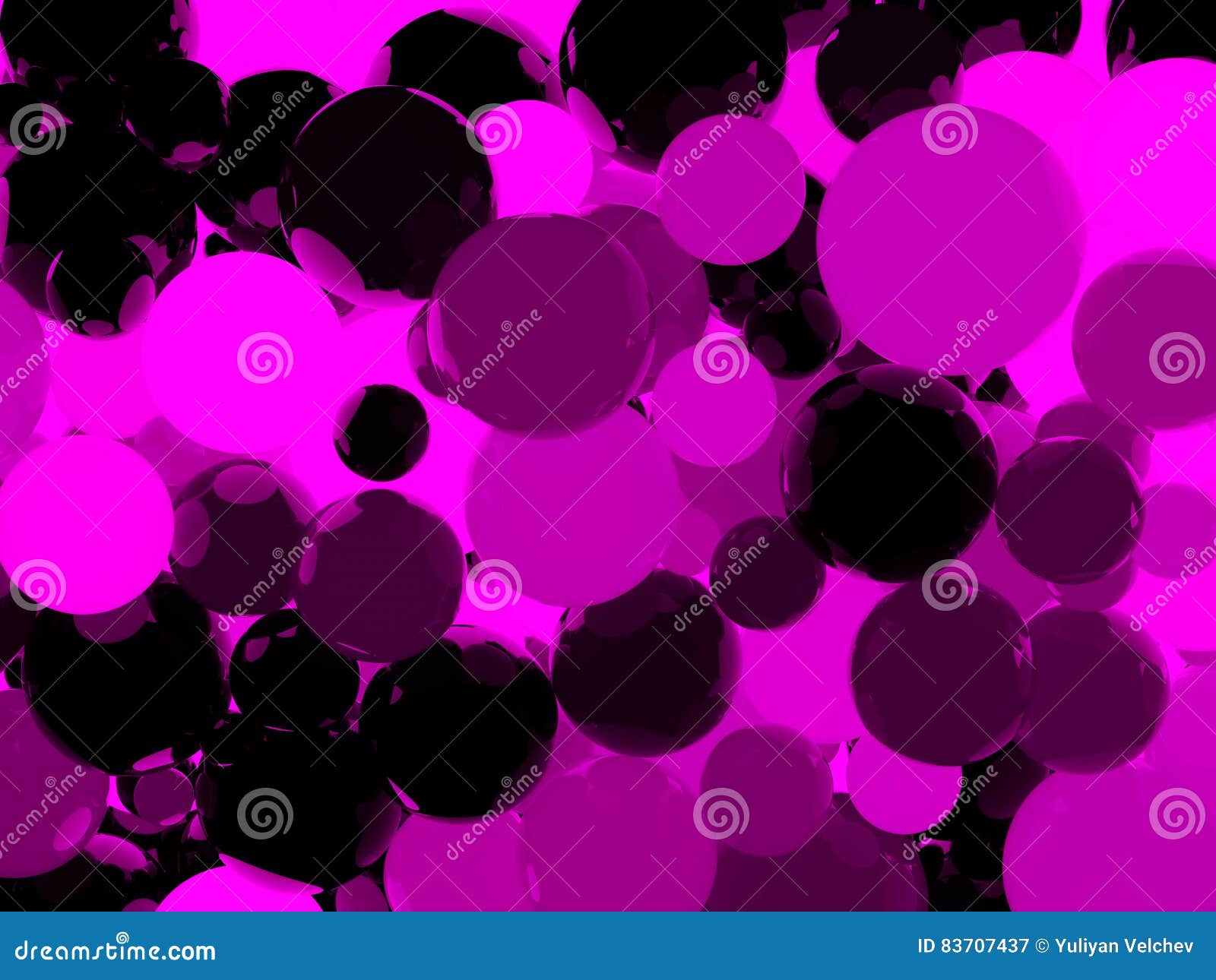 Shiny Purple Sphere Background Stock Illustration - Illustration of ...