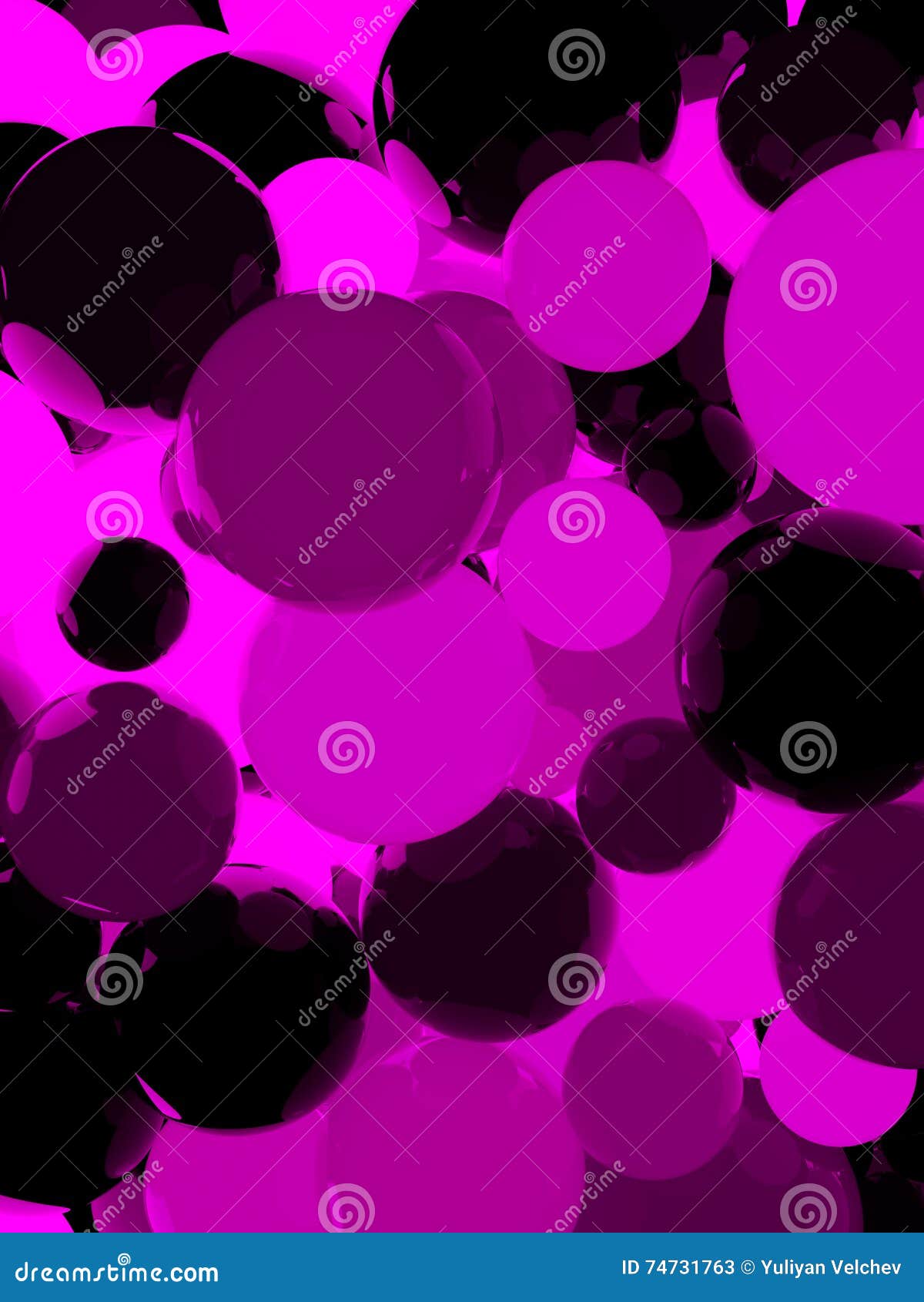 Shiny Purple Sphere Background Stock Illustration - Illustration of ...