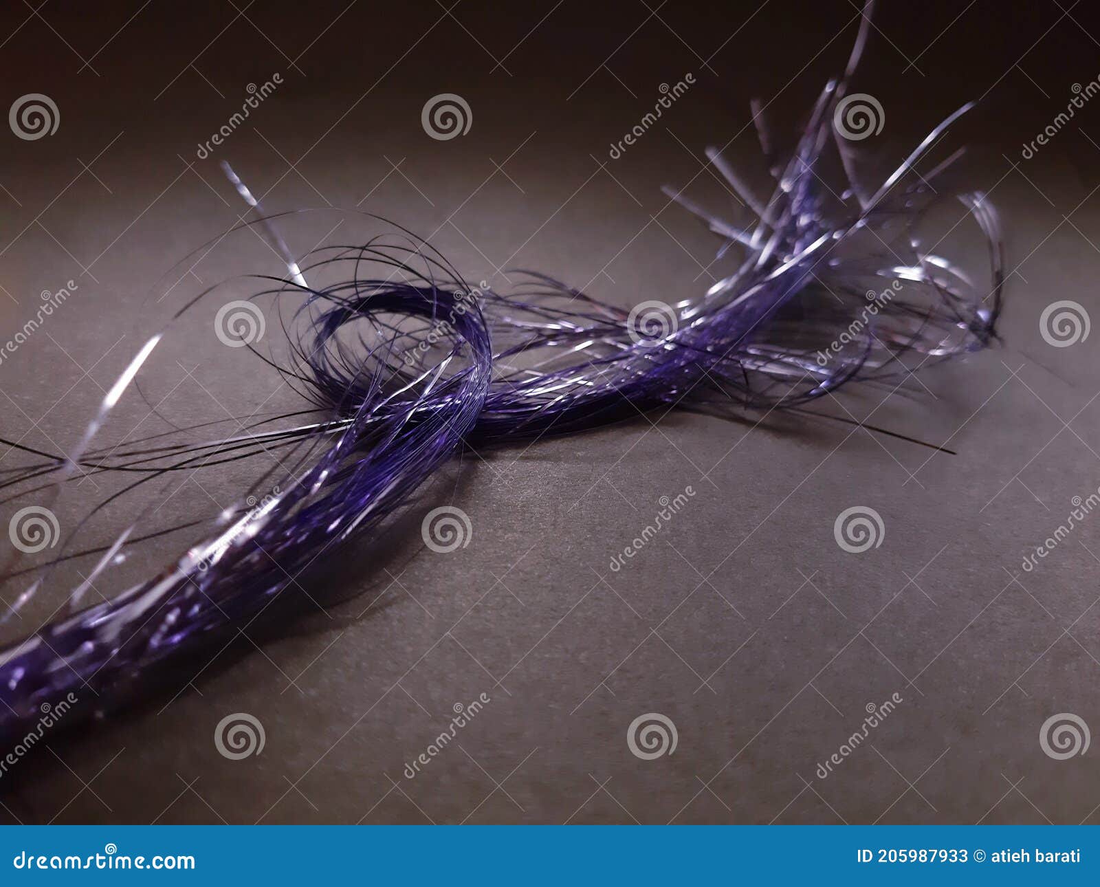 Shiny purple strands stock image. Image of glasses, leaf - 205987933