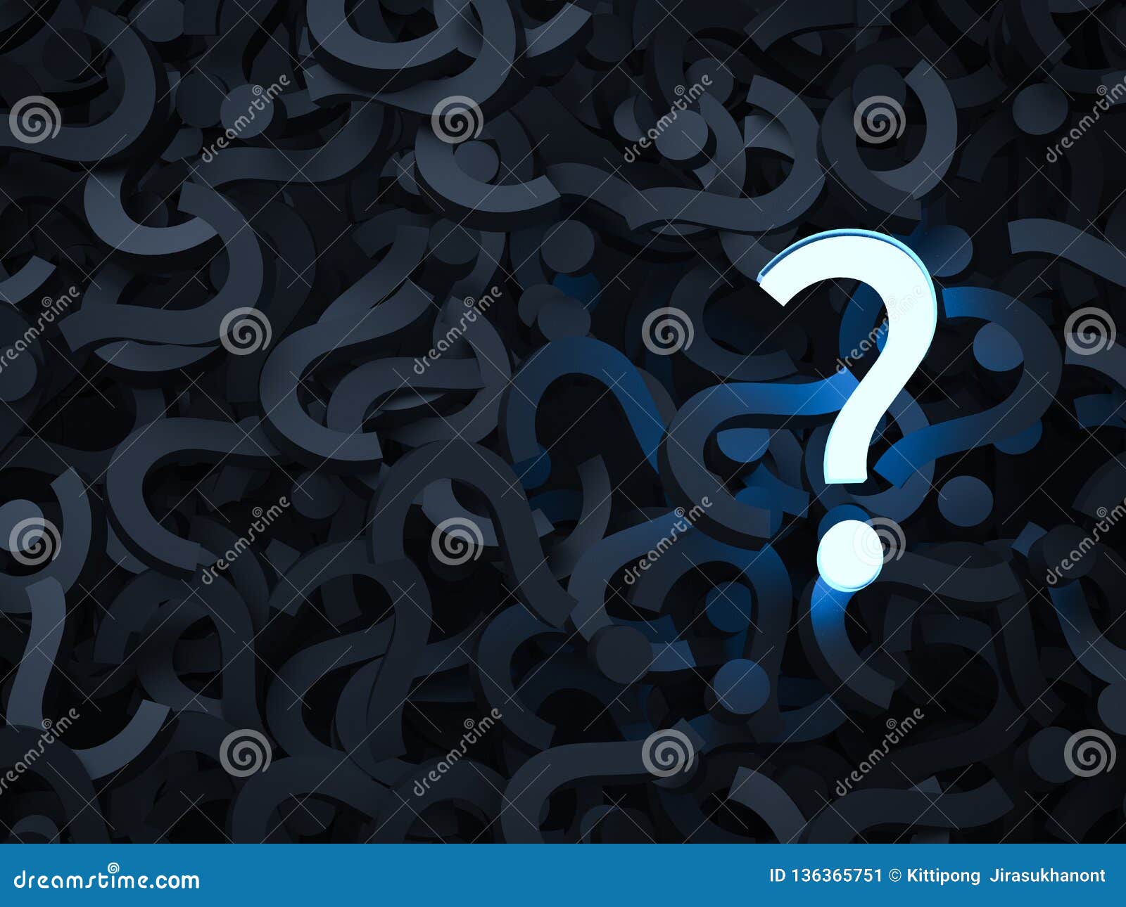 Shiny Question Mark Stock Image | CartoonDealer.com #136365751
