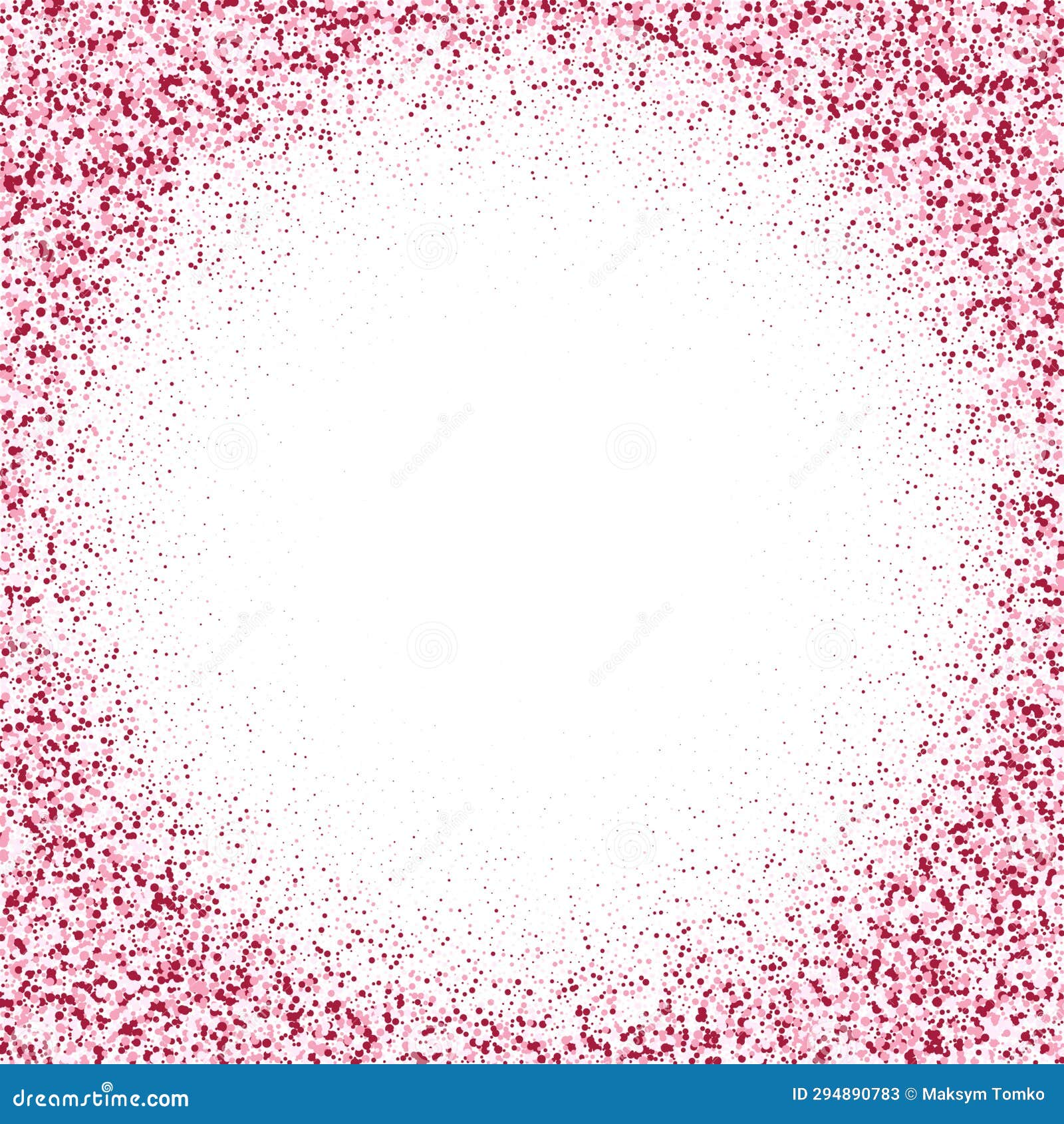 Shiny Red Circles Isolated on a White Background Frame. Eps 10 Stock ...