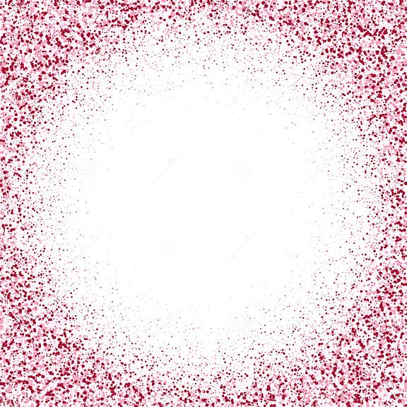 Shiny Red Circles Isolated on a White Background Frame. Eps 10 Stock ...