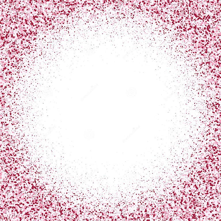 Shiny Red Circles Isolated on a White Background Frame. Eps 10 Stock ...