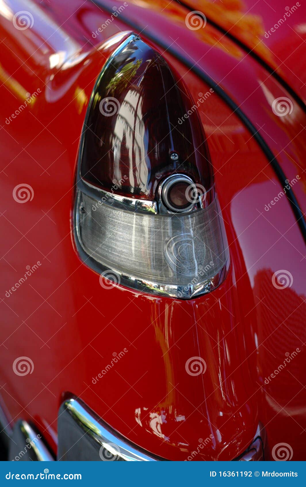 Shiny, Red Classic Car stock photo. Image of detail, classic - 16361192