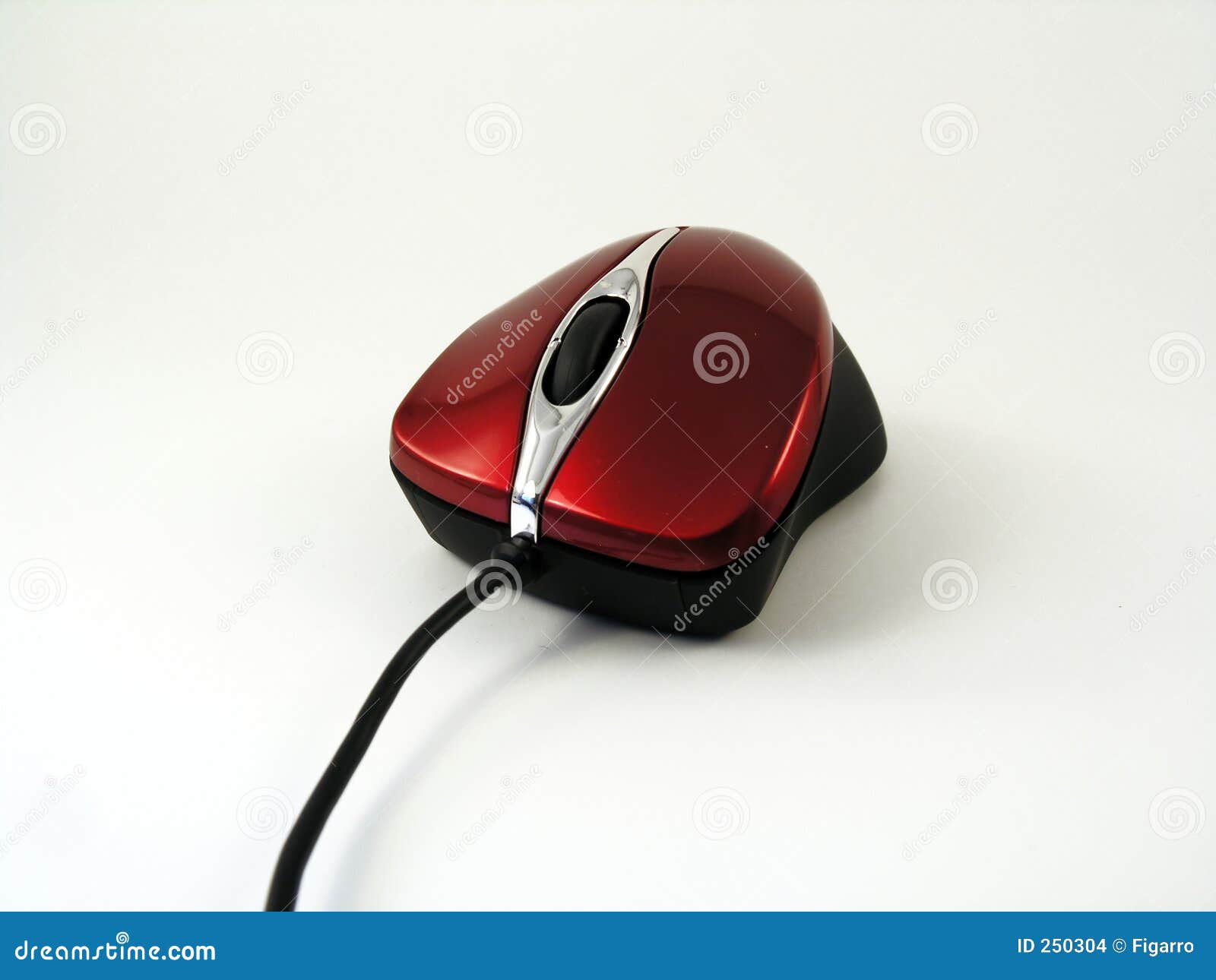 Shiny red optical mouse stock photo. Image of stress, hardware - 250304