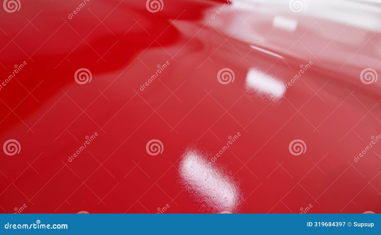 Shiny Red Plastic Surface with Light Reflections, Ideal for Backgrounds ...