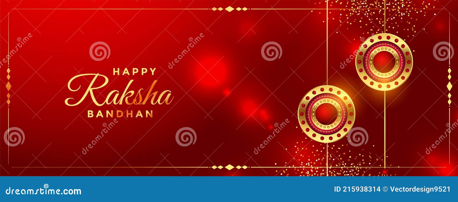 Shiny Red Raksha Bandhan Festival Greeting Banner Design Stock Vector ... Shiny Red Raksha Bandhan Festival Greeting Banner Design Stock Vector ...