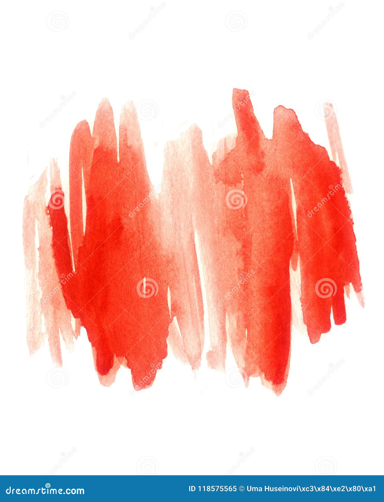 Shiny Red Watercolor Splat stock illustration. Illustration of ...