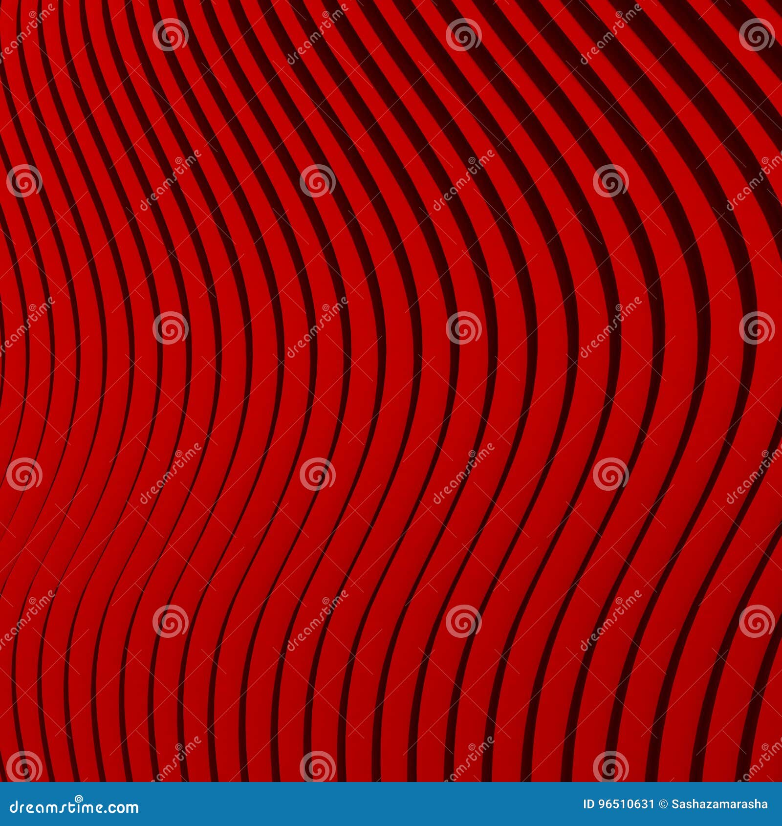 Shiny Red Wave Lines Pattern Background Stock Illustration ...