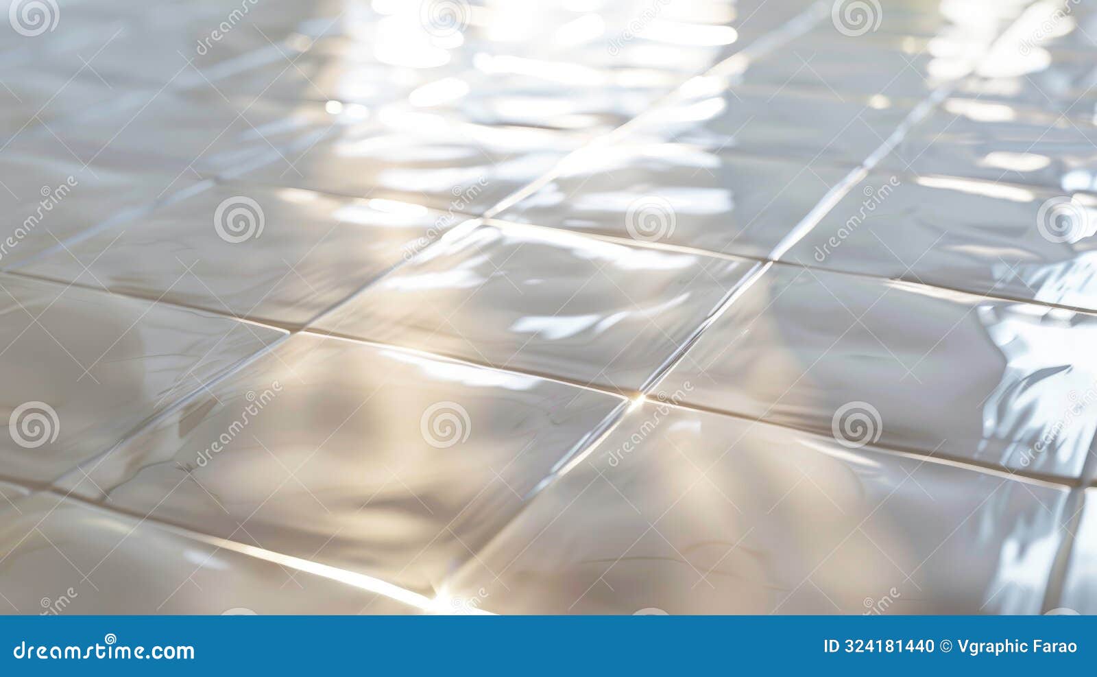 Shiny Reflective Ceramic Tiles with Soft Light Stock Photo - Image of ...