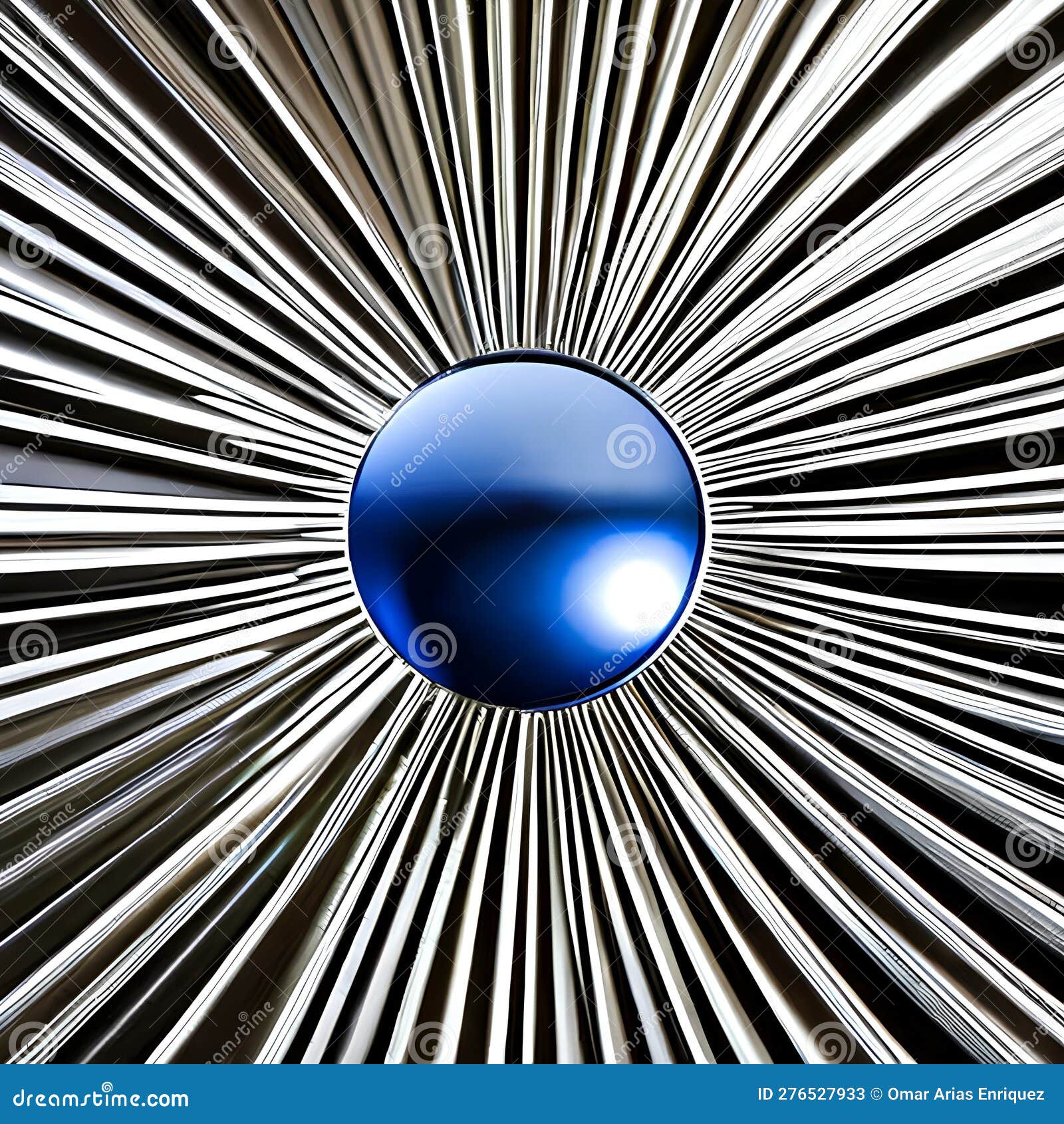 A Shiny and Reflective Texture with Metallic Surfaces and Chrome ...