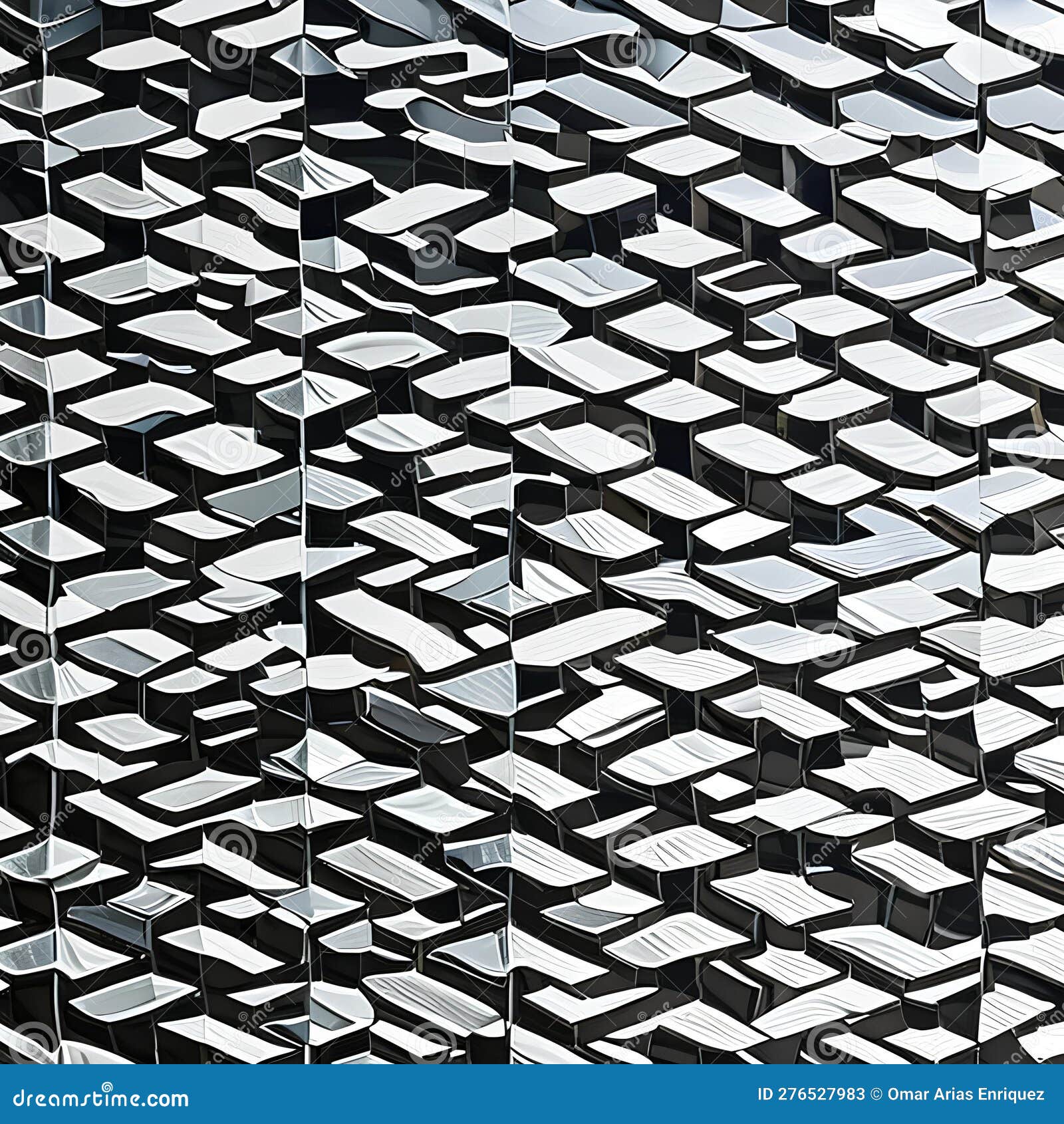 A Shiny and Reflective Texture with Metallic Surfaces and Chrome ...