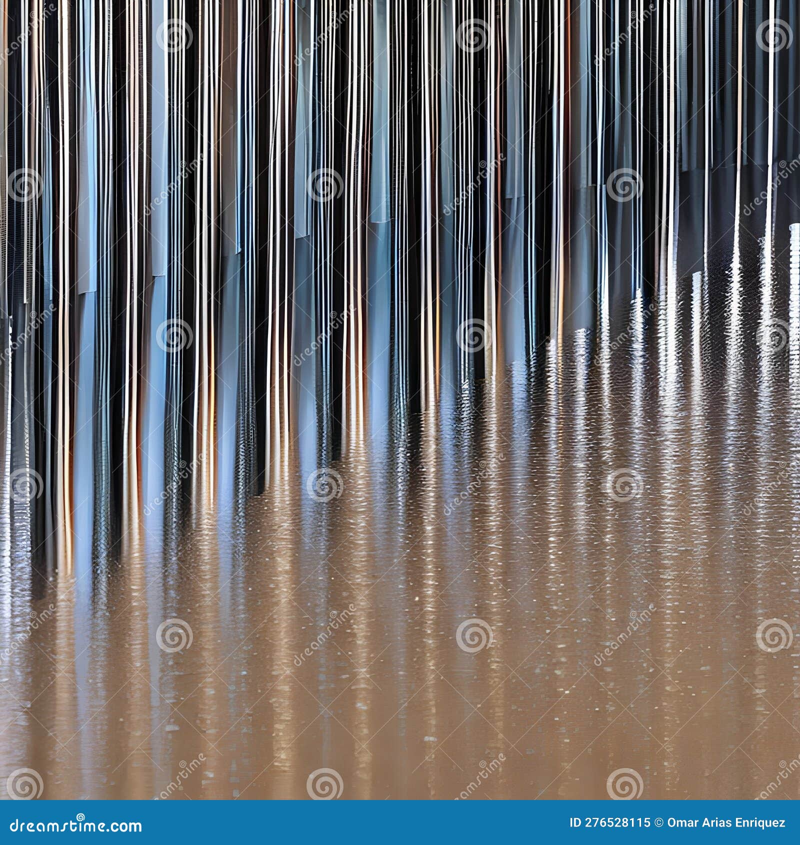 A Shiny and Reflective Texture with Metallic Surfaces and Chrome ...